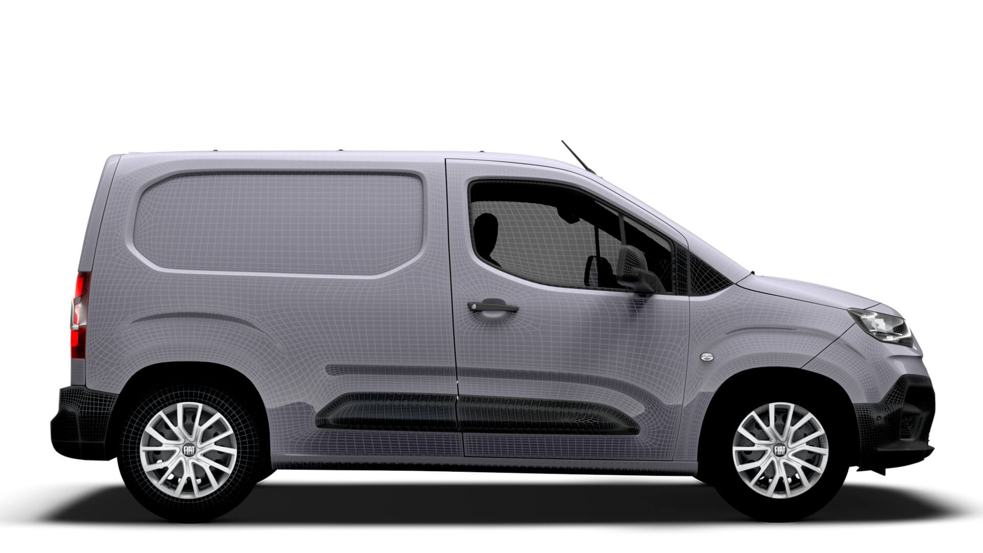 Fiat E Doblo SWB Van 2024 - 3D Model by Creator 3D