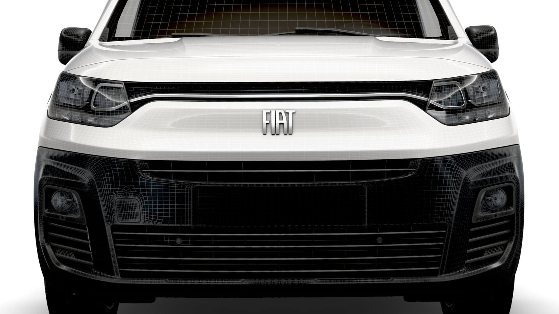 Fiat E-Doblo SWB Van 511 2023 3D Model by Creator 3D