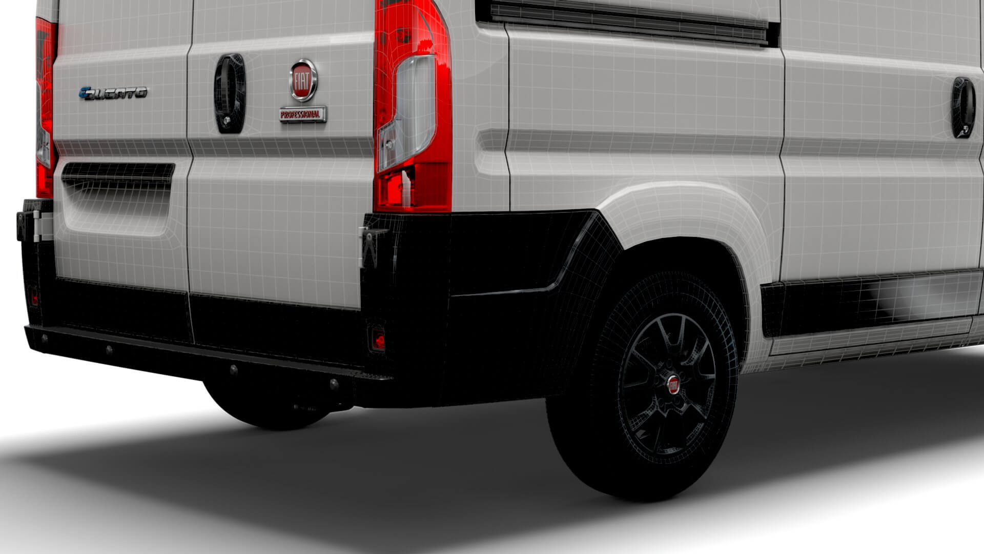 Fiat E Ducato Van L1H2 2022 - 3D Model by Creator 3D