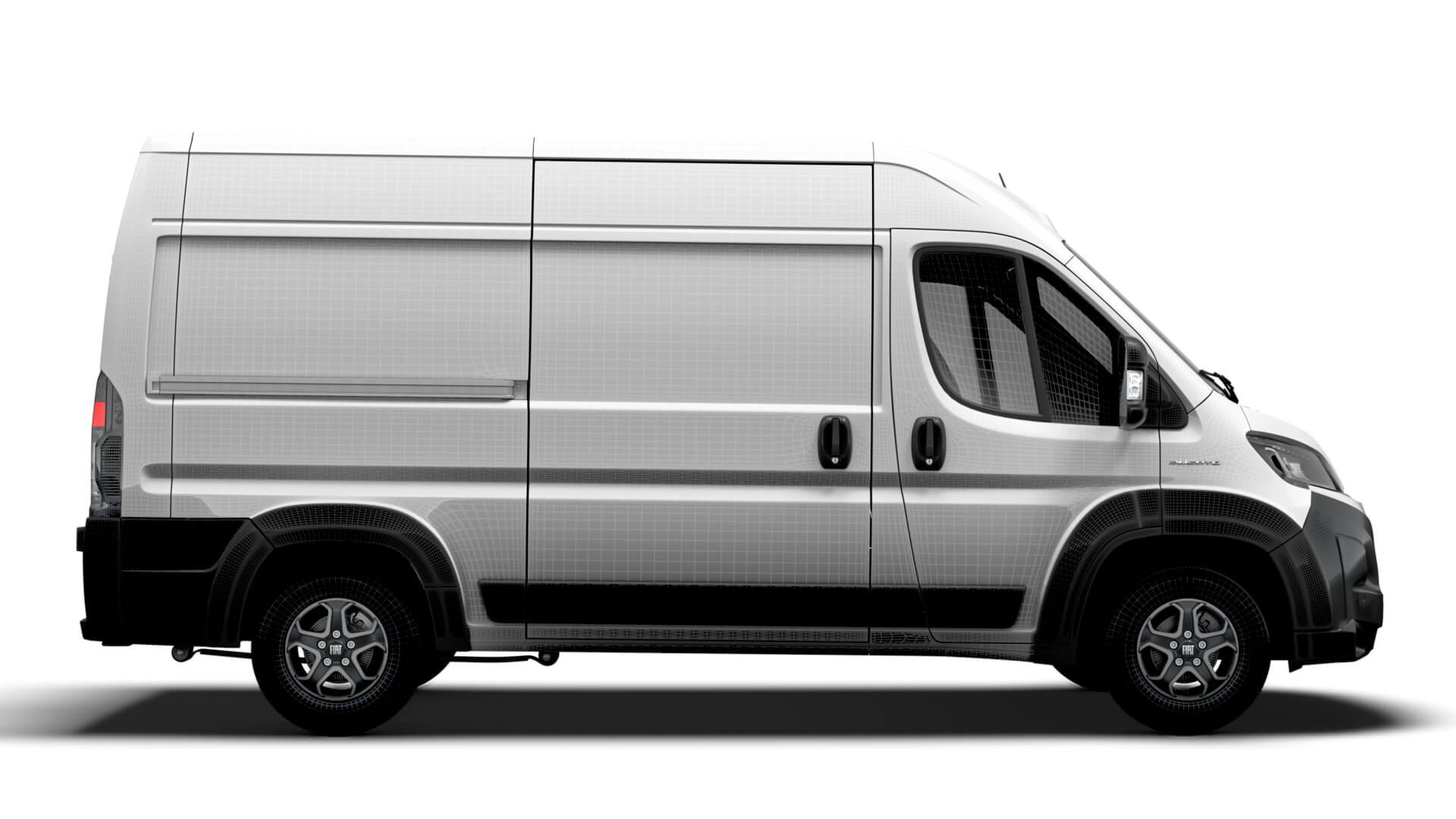 Fiat E Ducato Van L2H2 2024 - 3D Model by Creator 3D