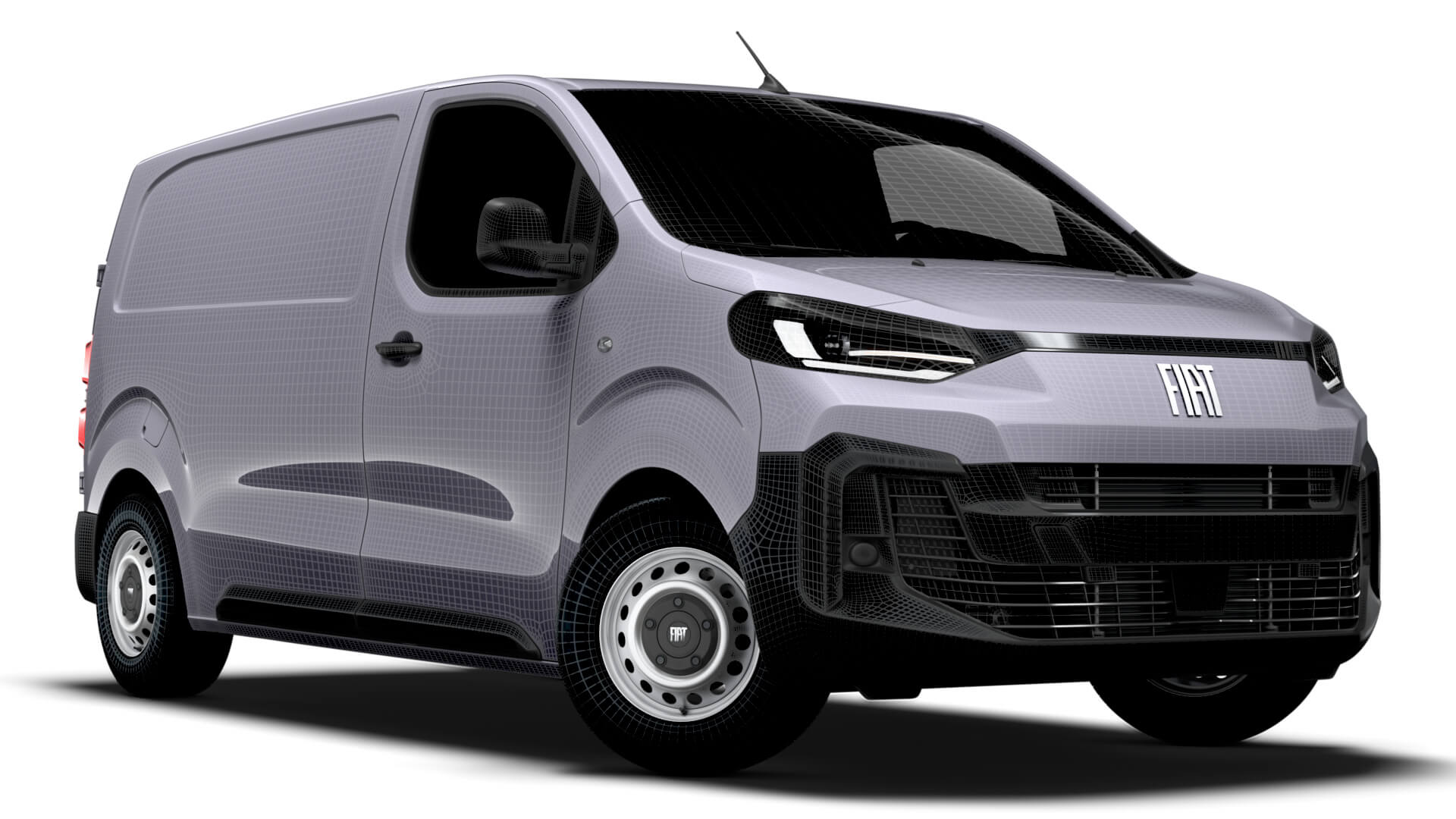 Fiat E Scudo Van L2 2024 - 3D Model by Creator 3D