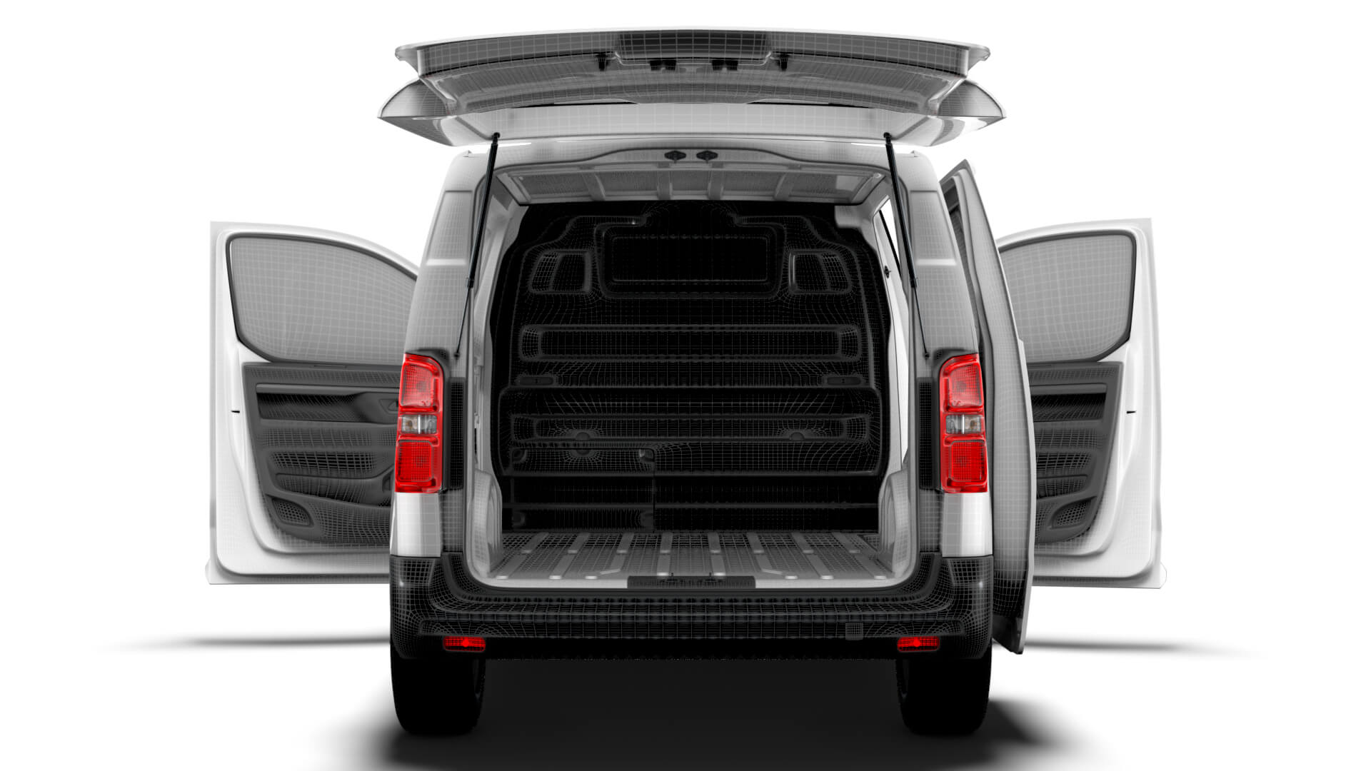 Fiat Scudo Tailgate Van L2 HQ Interior 2025 - 3D Model by Creator 3D