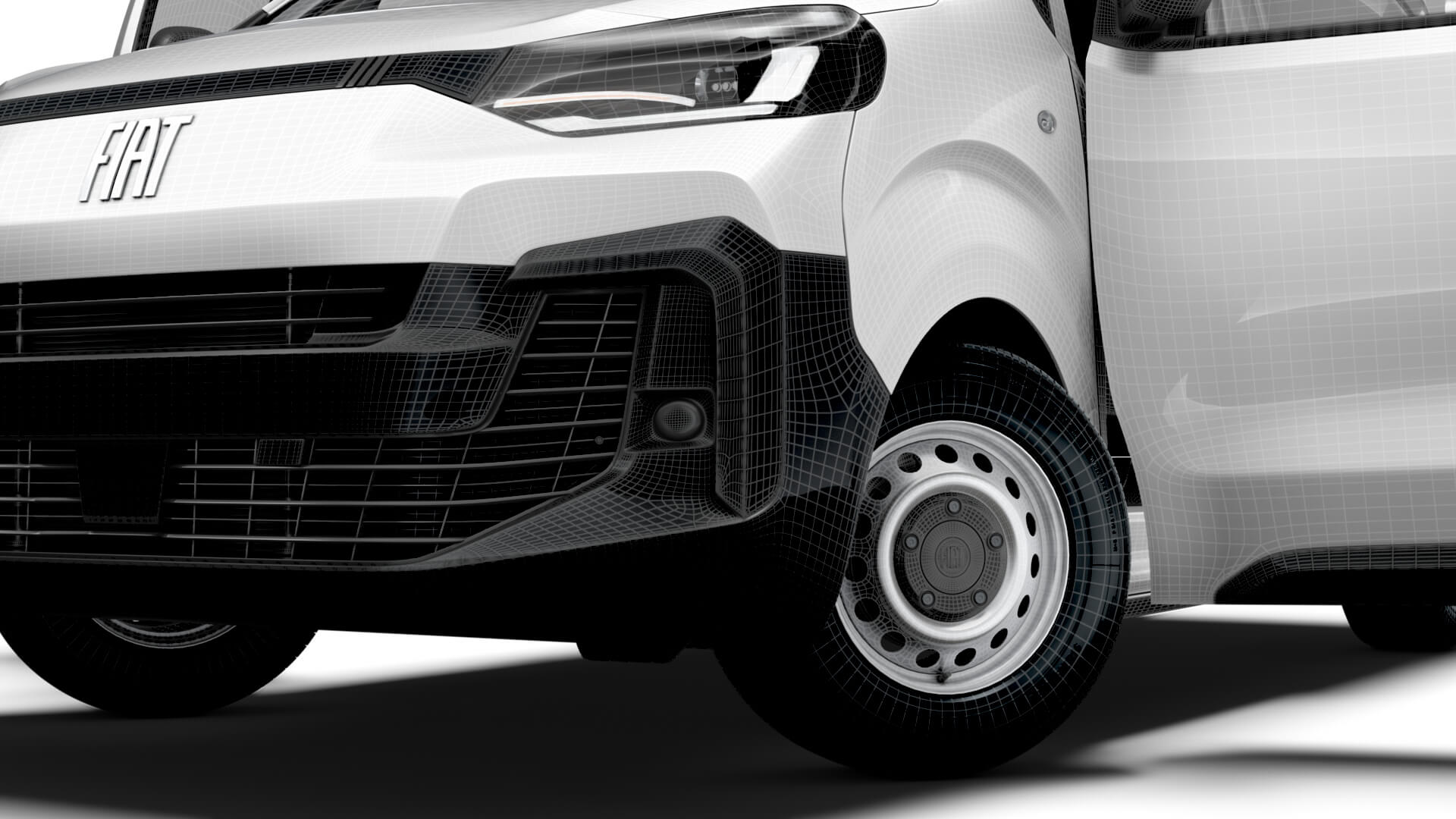 Fiat Scudo Van L1 HQ Interior 2025 - 3D Model by Creator 3D
