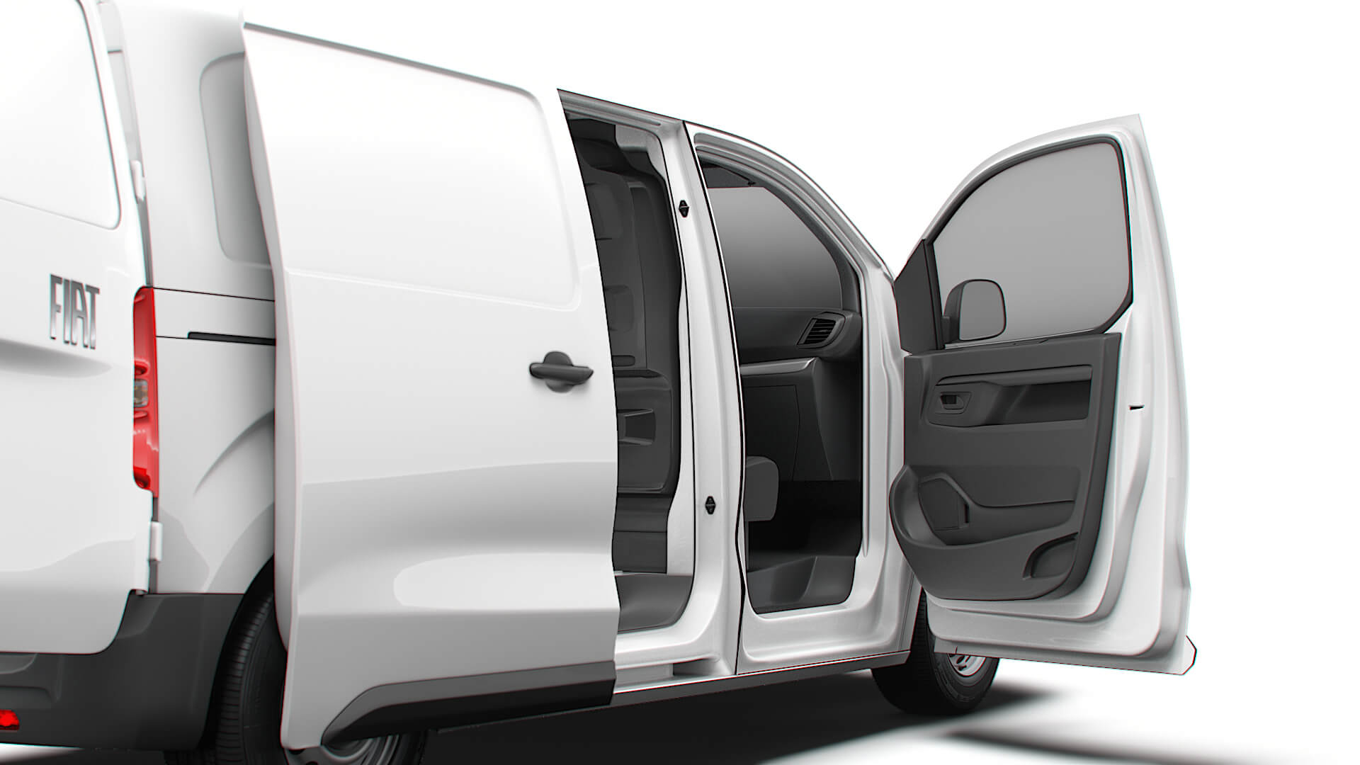 Fiat Scudo Van L2 HQ Interior 2025 - 3D Model by Creator 3D