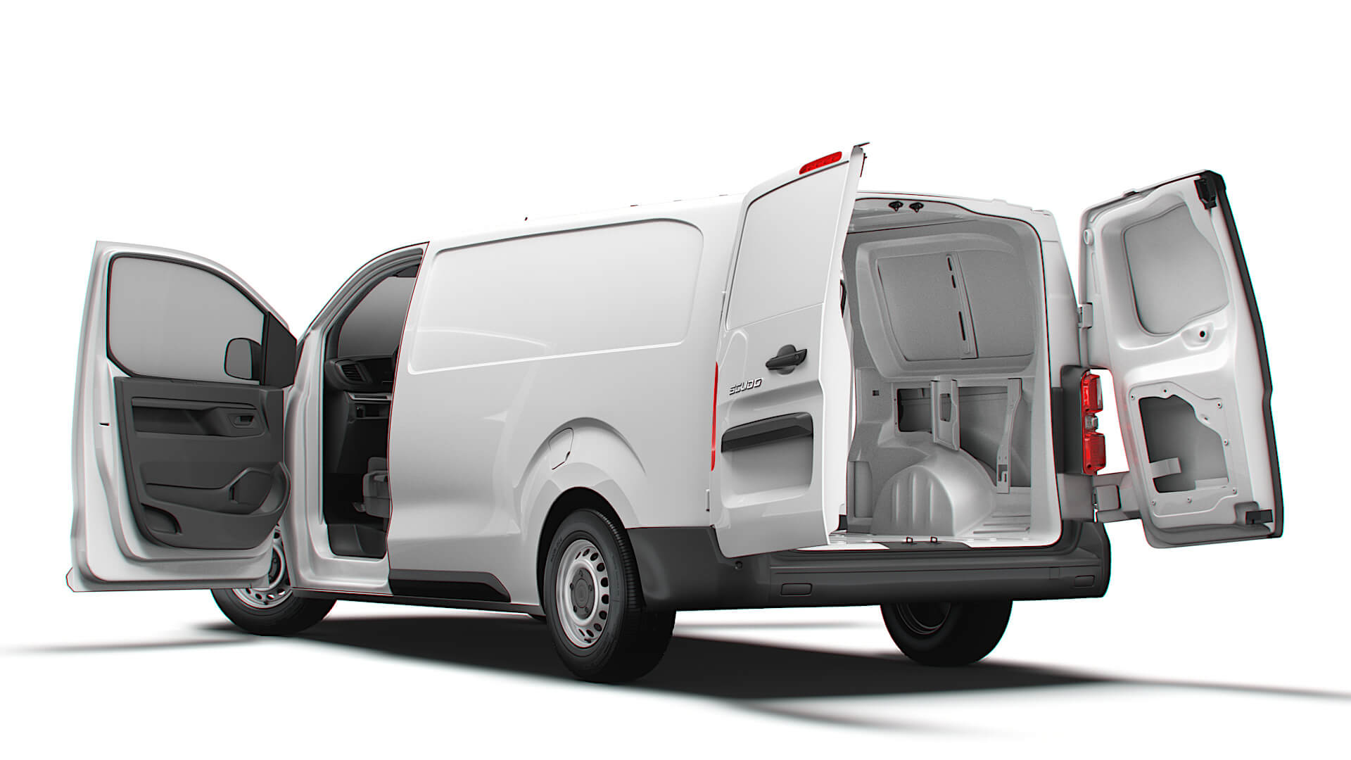 Fiat Scudo Van L3 HQ Interior 2025 - 3D Model by Creator 3D