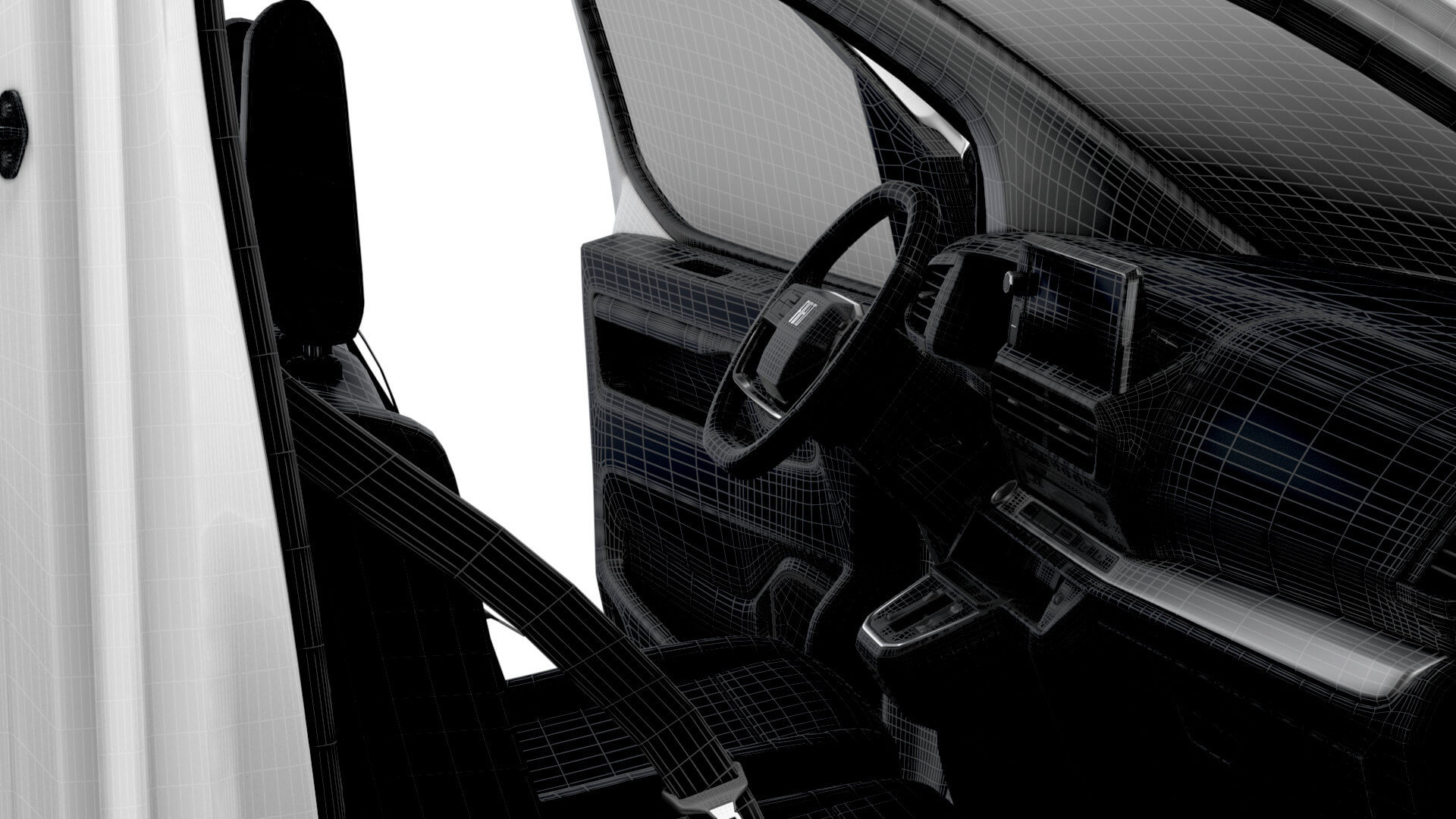 Fiat Scudo Van L3 HQ Interior 2025 - 3D Model by Creator 3D