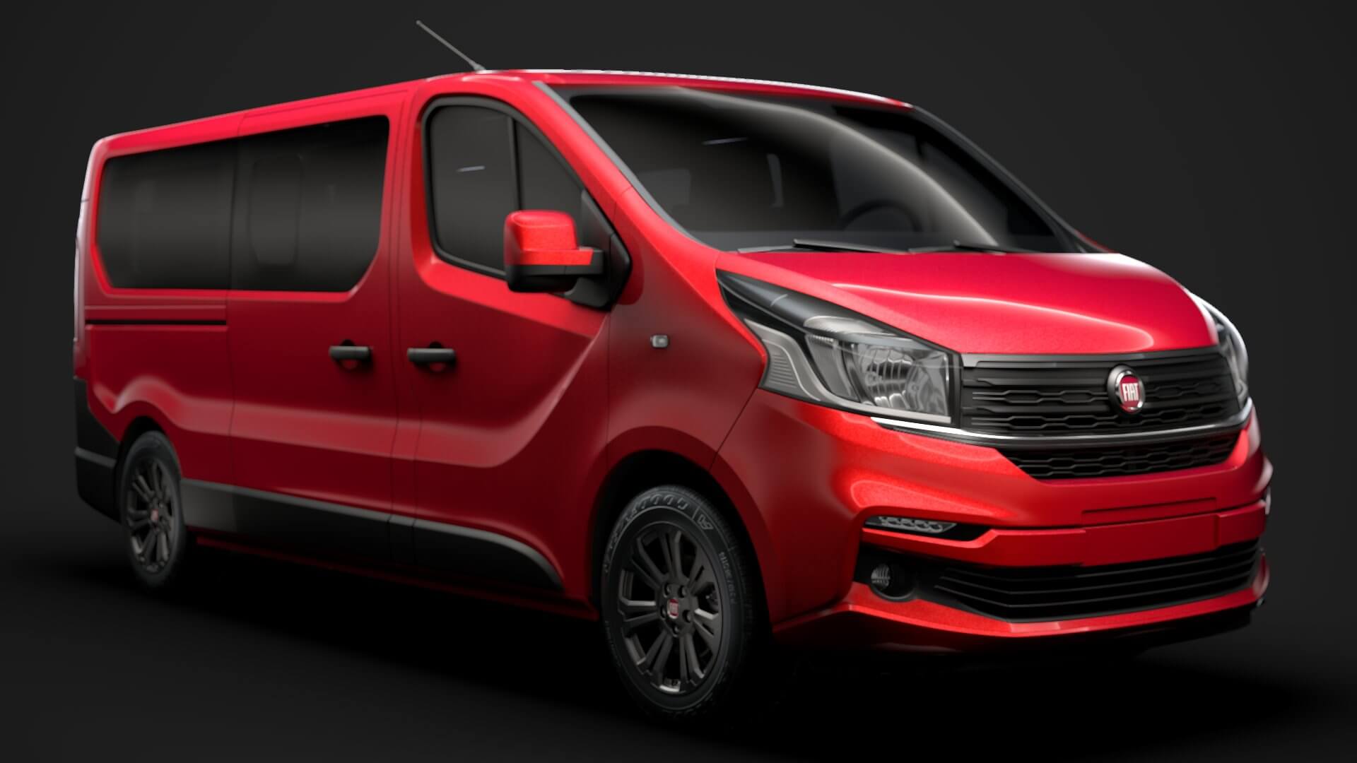 Fiat Talento Minibus LWB 2019 - 3D Model by Creator 3D