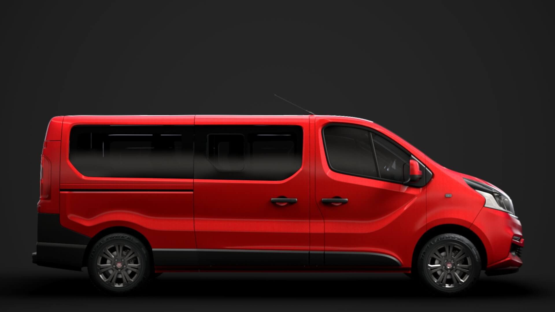 Fiat Talento Minibus LWB 2019 - 3D Model by Creator 3D