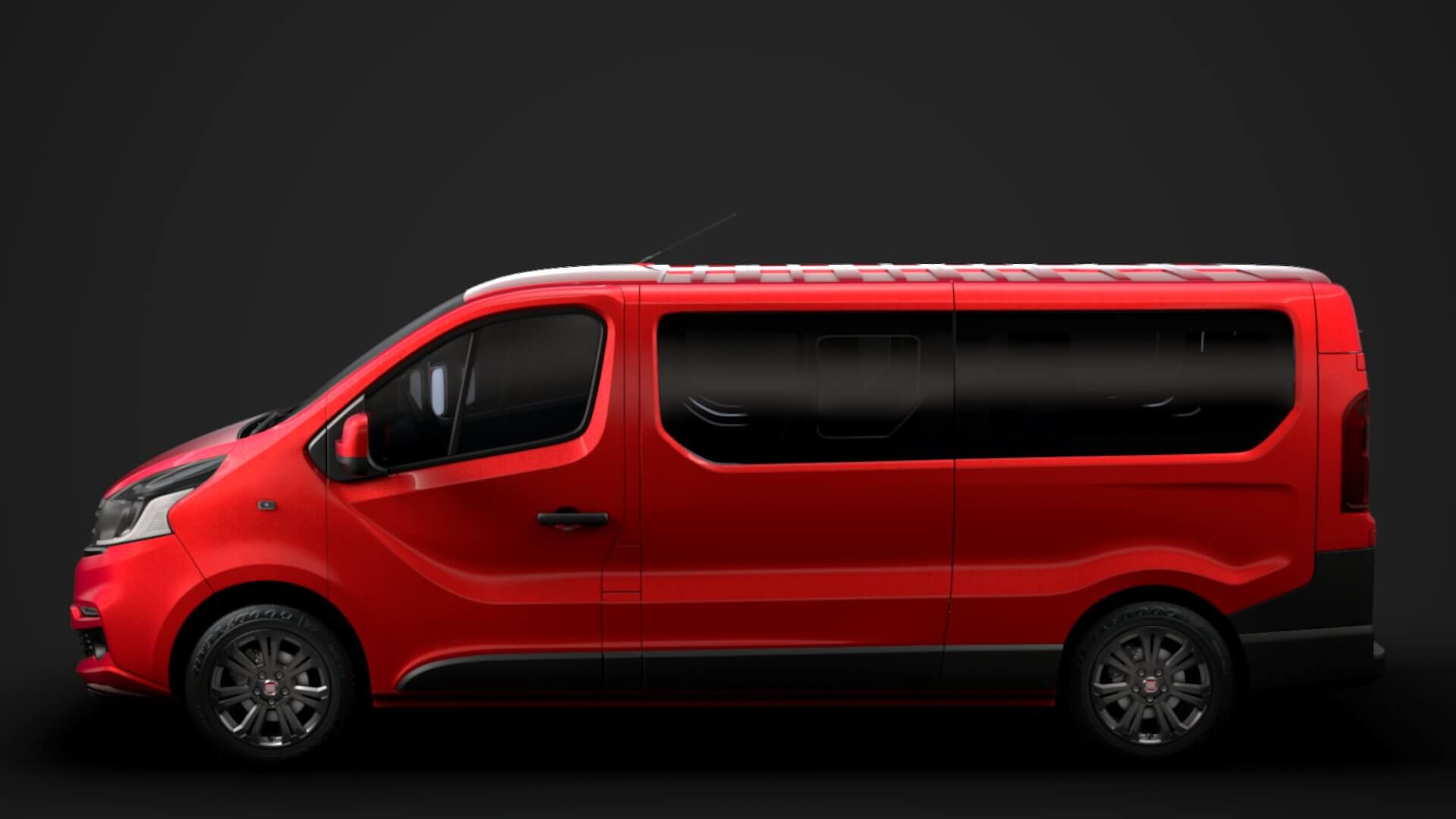Fiat Talento Minibus LWB 2019 - 3D Model by Creator 3D