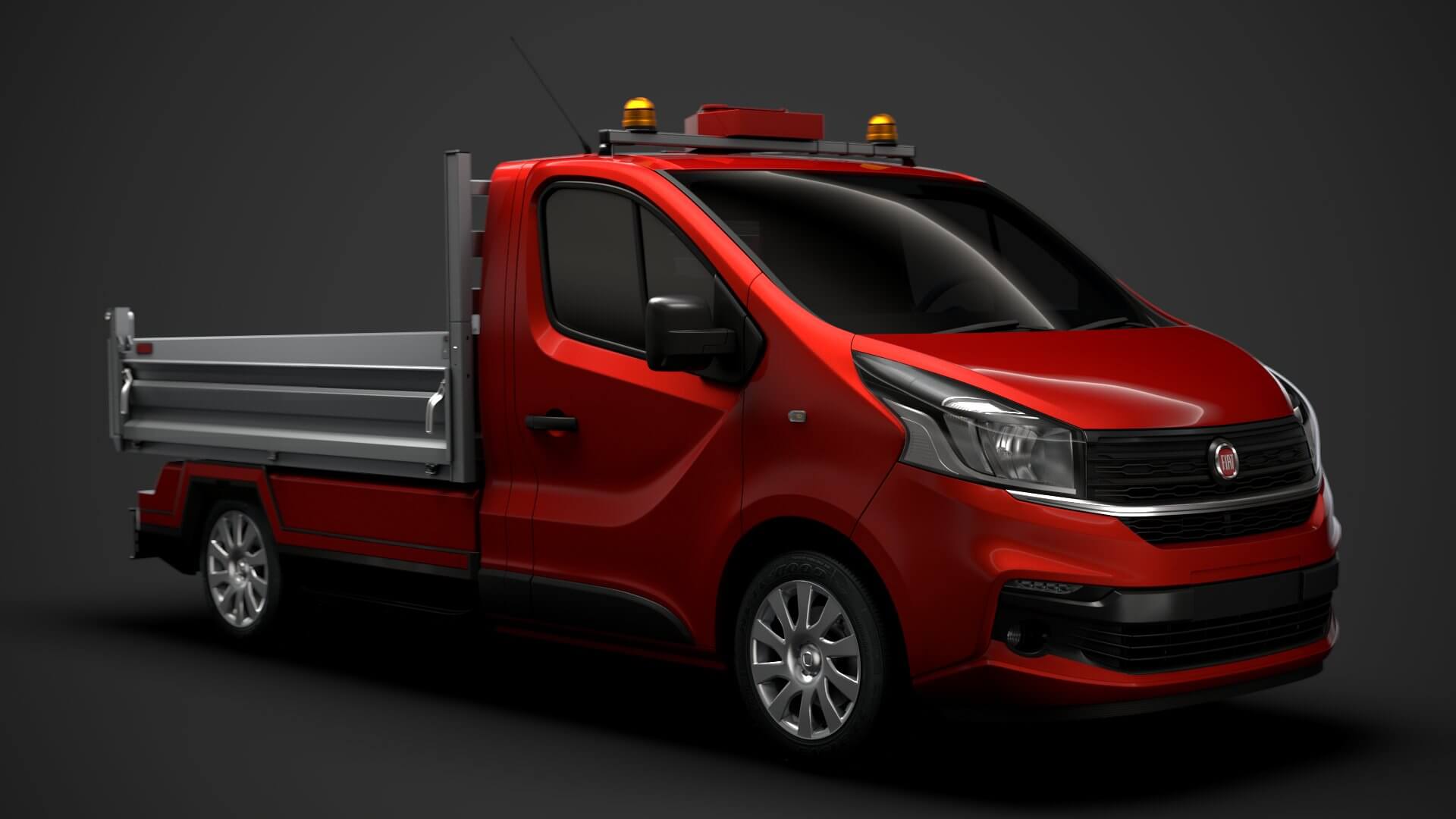 Fiat Talento Tipper 2020 - 3D Model by Creator 3D