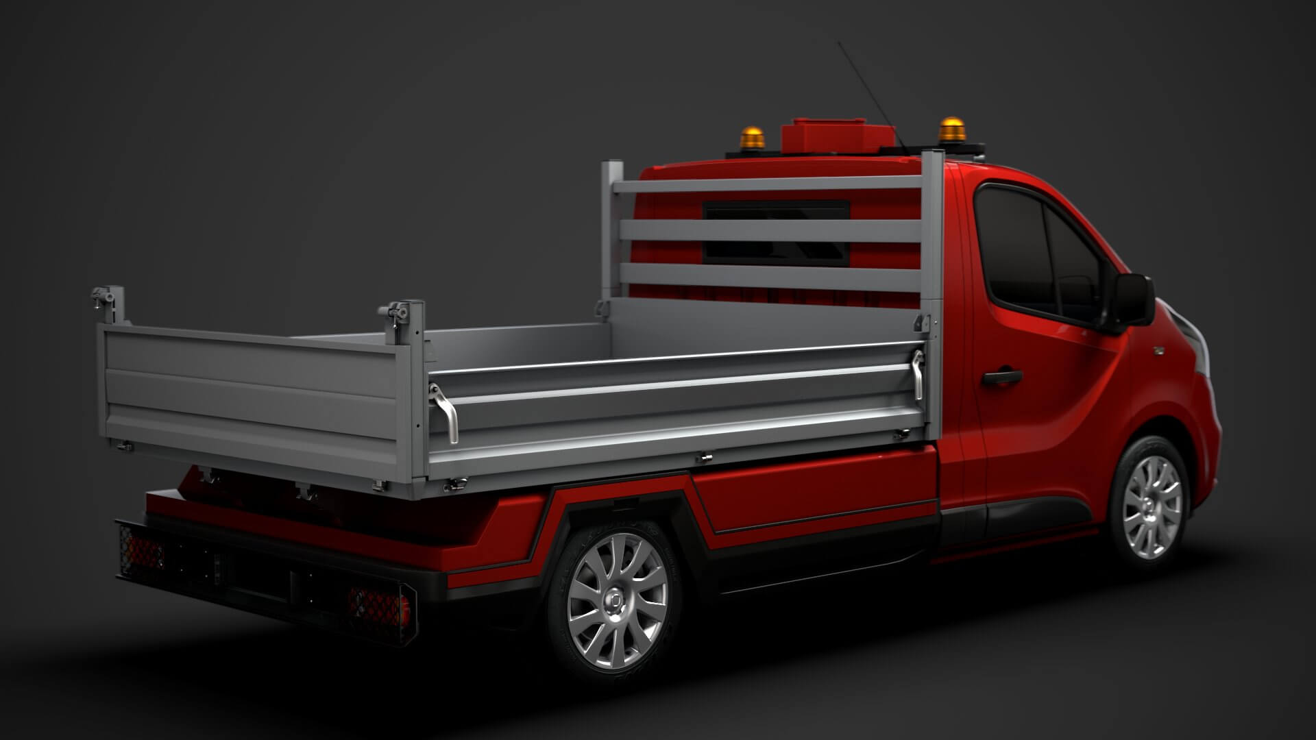 Fiat Talento Tipper 2020 - 3D Model by Creator 3D