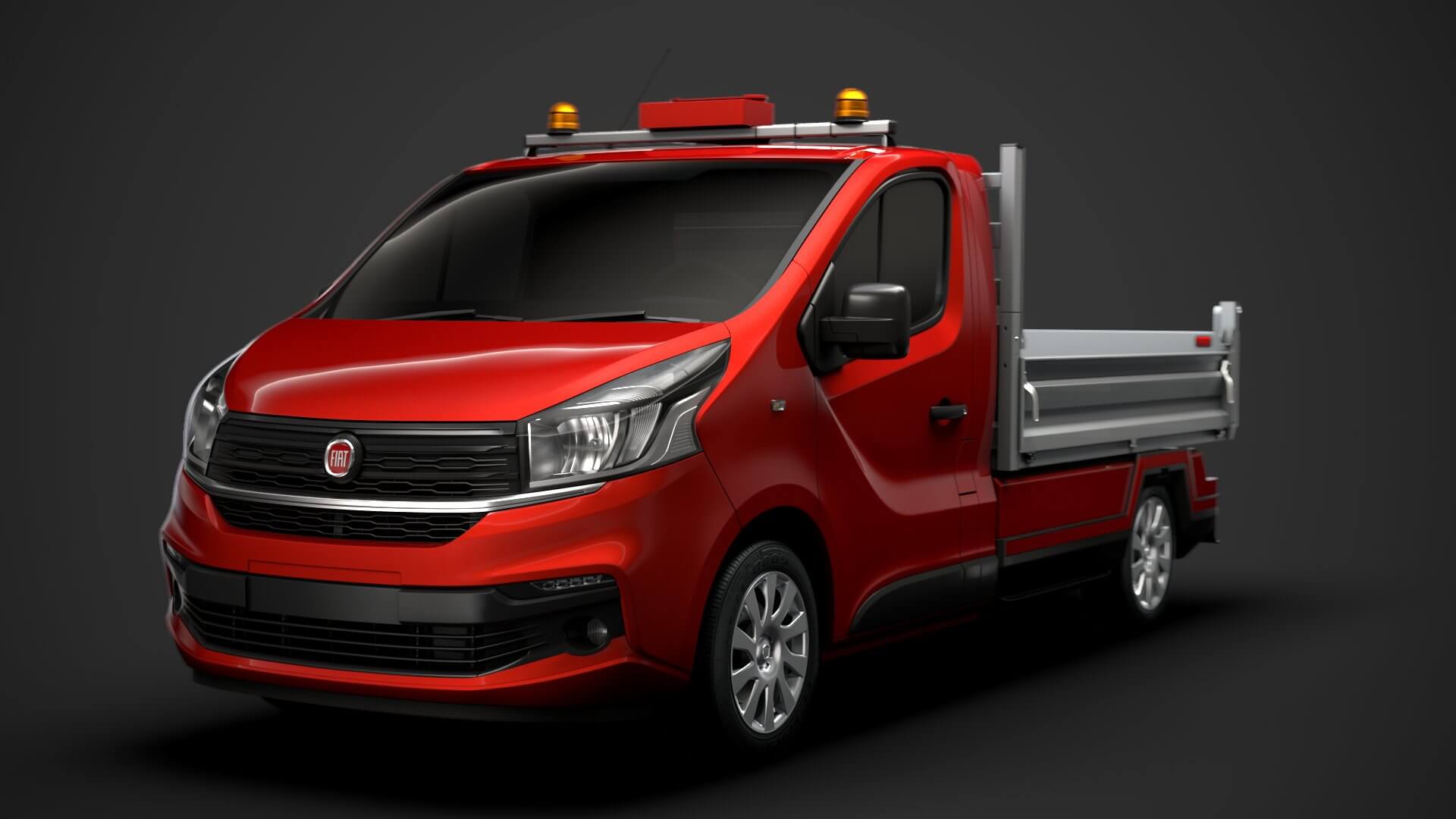 Fiat Talento Tipper 2020 - 3D Model by Creator 3D
