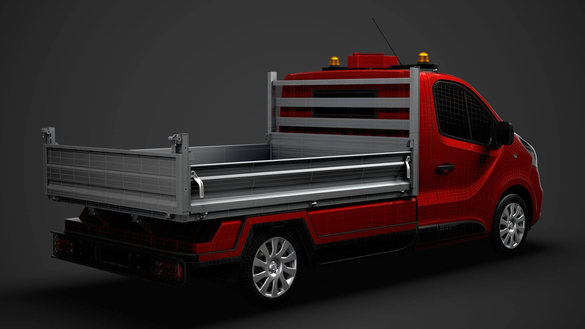 Fiat Talento Tipper 2020 - 3D Model by Creator 3D