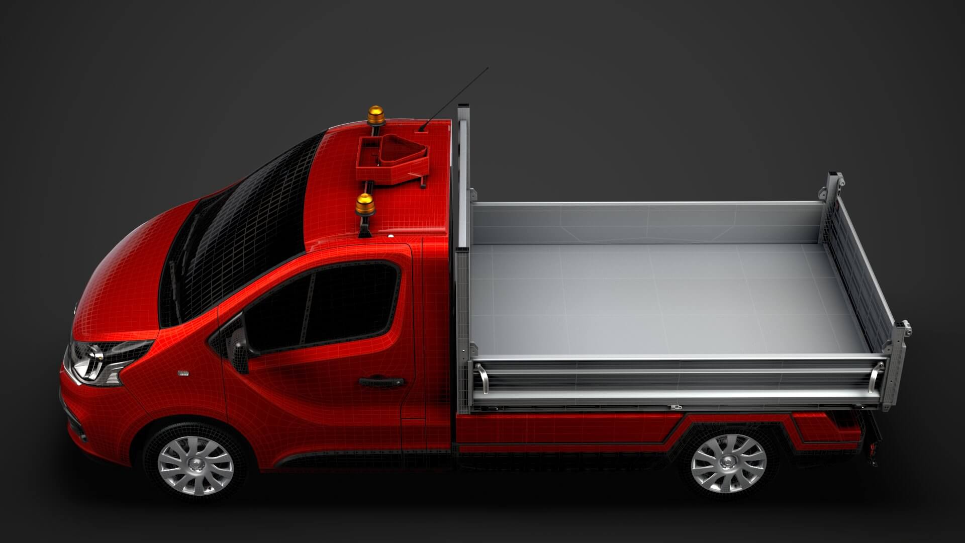 Fiat Talento Tipper 2020 - 3D Model by Creator 3D