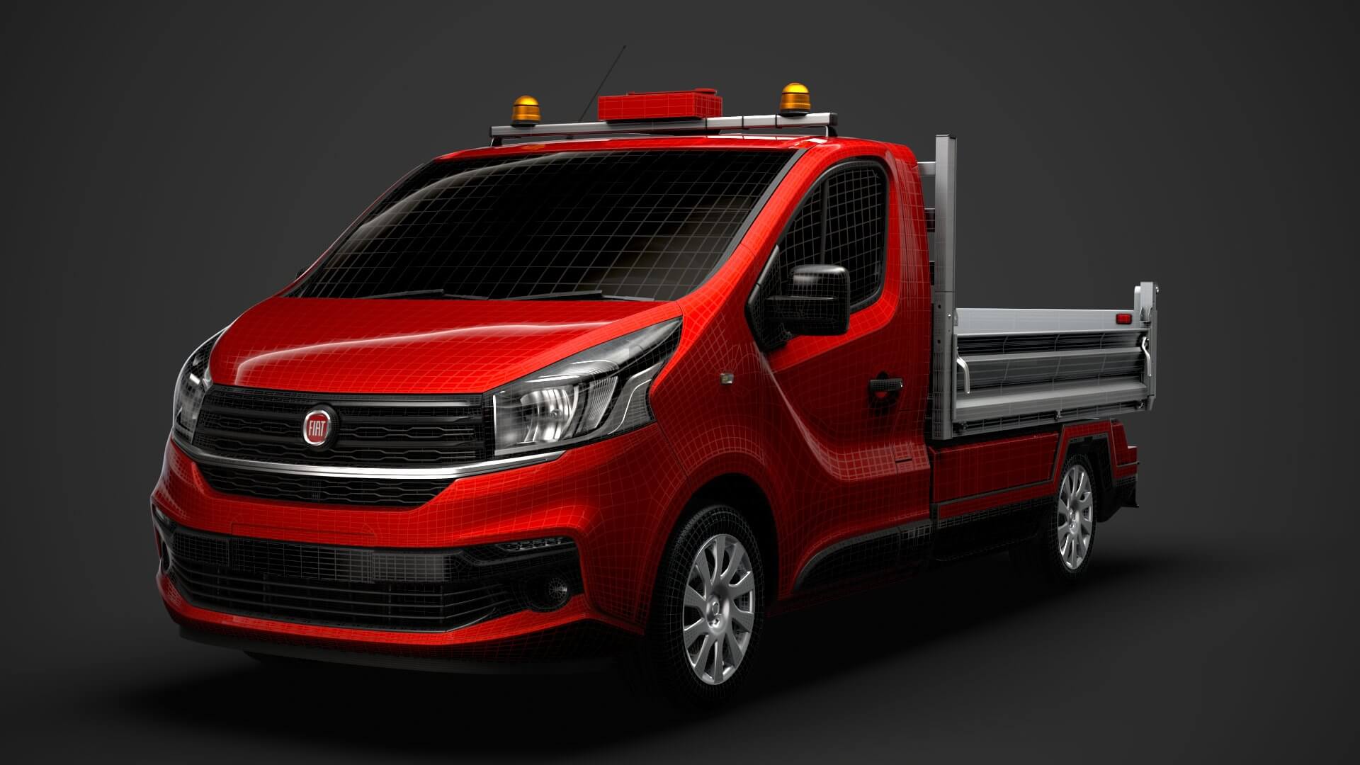 Fiat Talento Tipper 2020 - 3D Model by Creator 3D