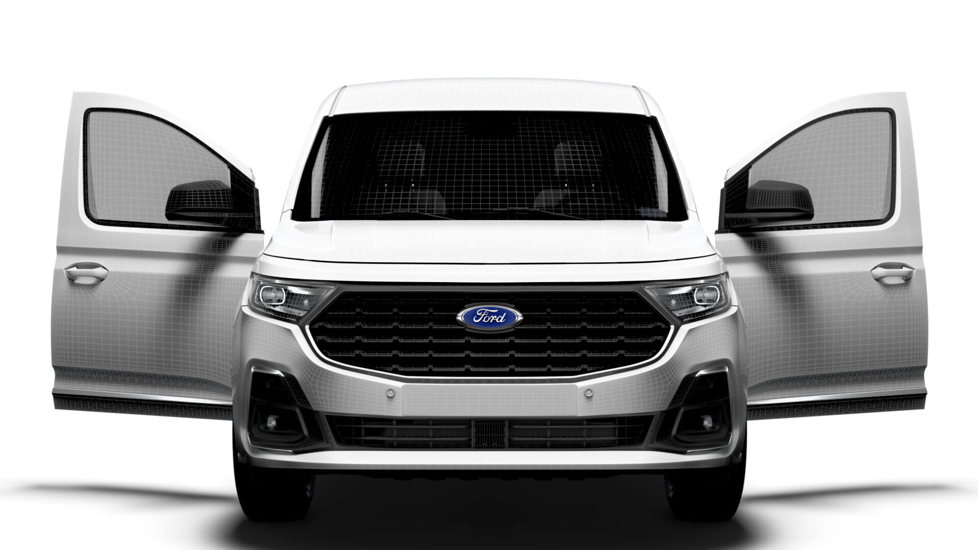 Ford Connect Titanium Van LWB HQ Interior 2025 - 3D Model by Creator 3D