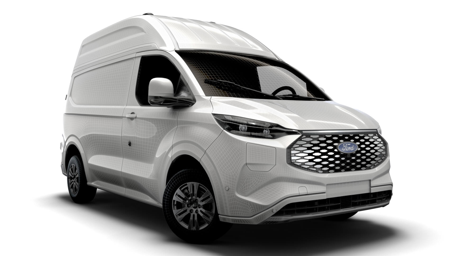 Ford E Transit Custom L1H2 2023 - 3D Model by Creator 3D