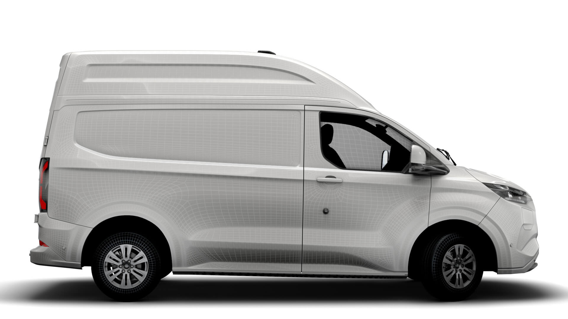 Ford E Transit Custom L1H2 2023 - 3D Model by Creator 3D