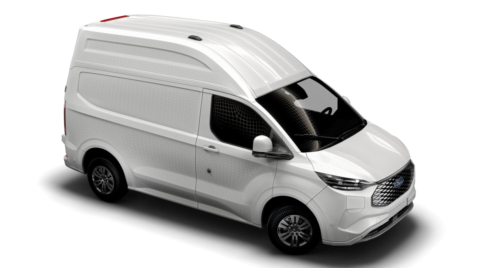 Ford E Transit Custom L1H2 2023 - 3D Model by Creator 3D