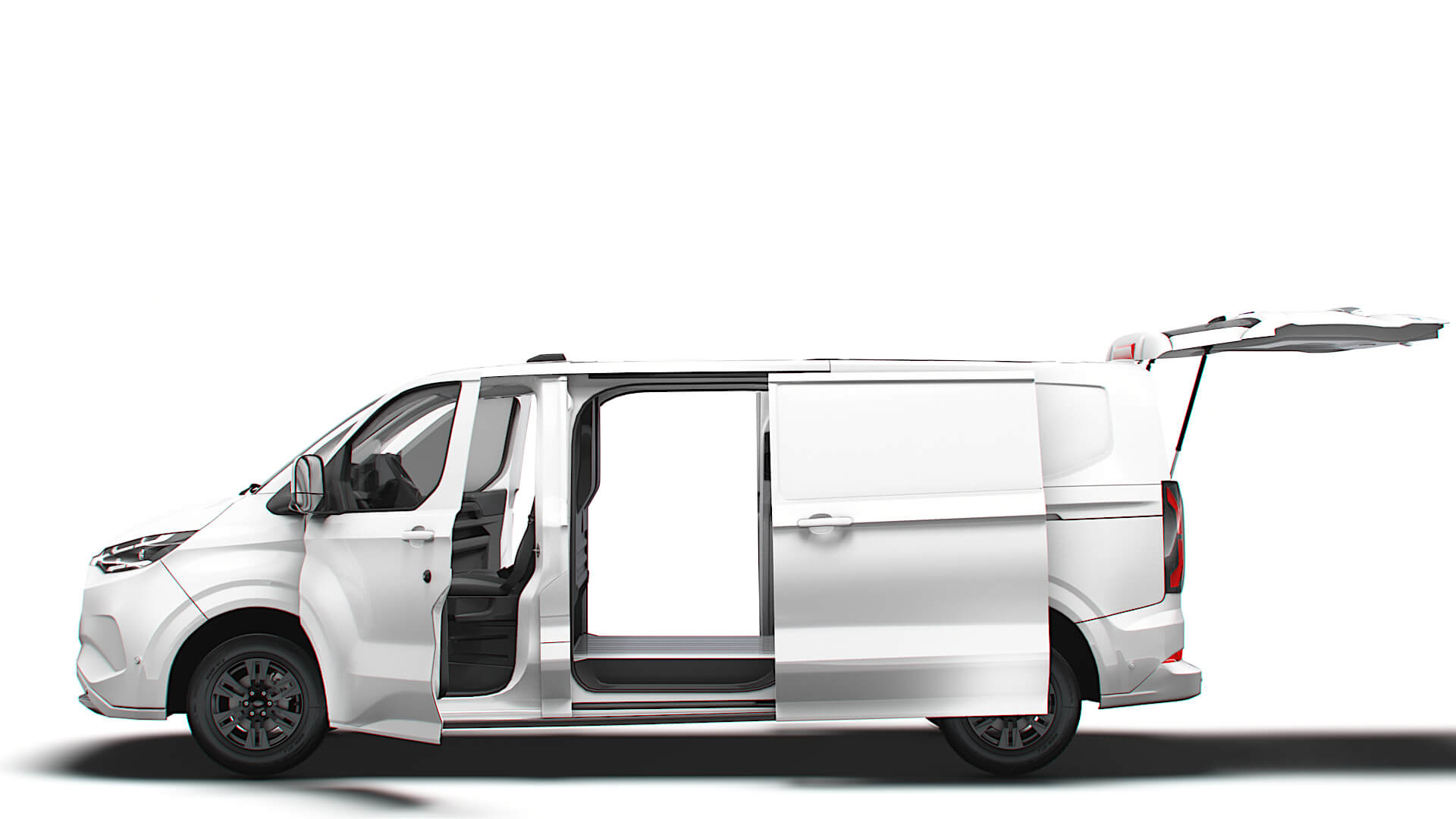 Ford E Transit Custom L2H1 Valve 2Sd HQ Interior 2024 - 3D Model by ...