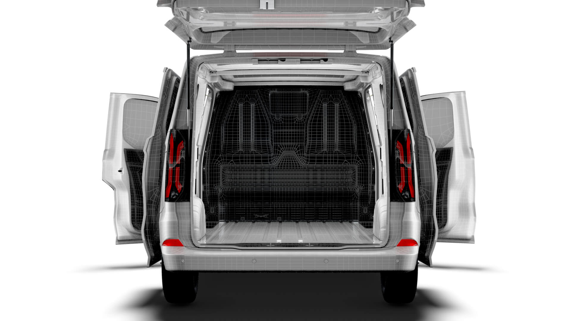 Ford E Transit Custom L2H1 Valve 2Sd HQ Interior 2024 - 3D Model by ...