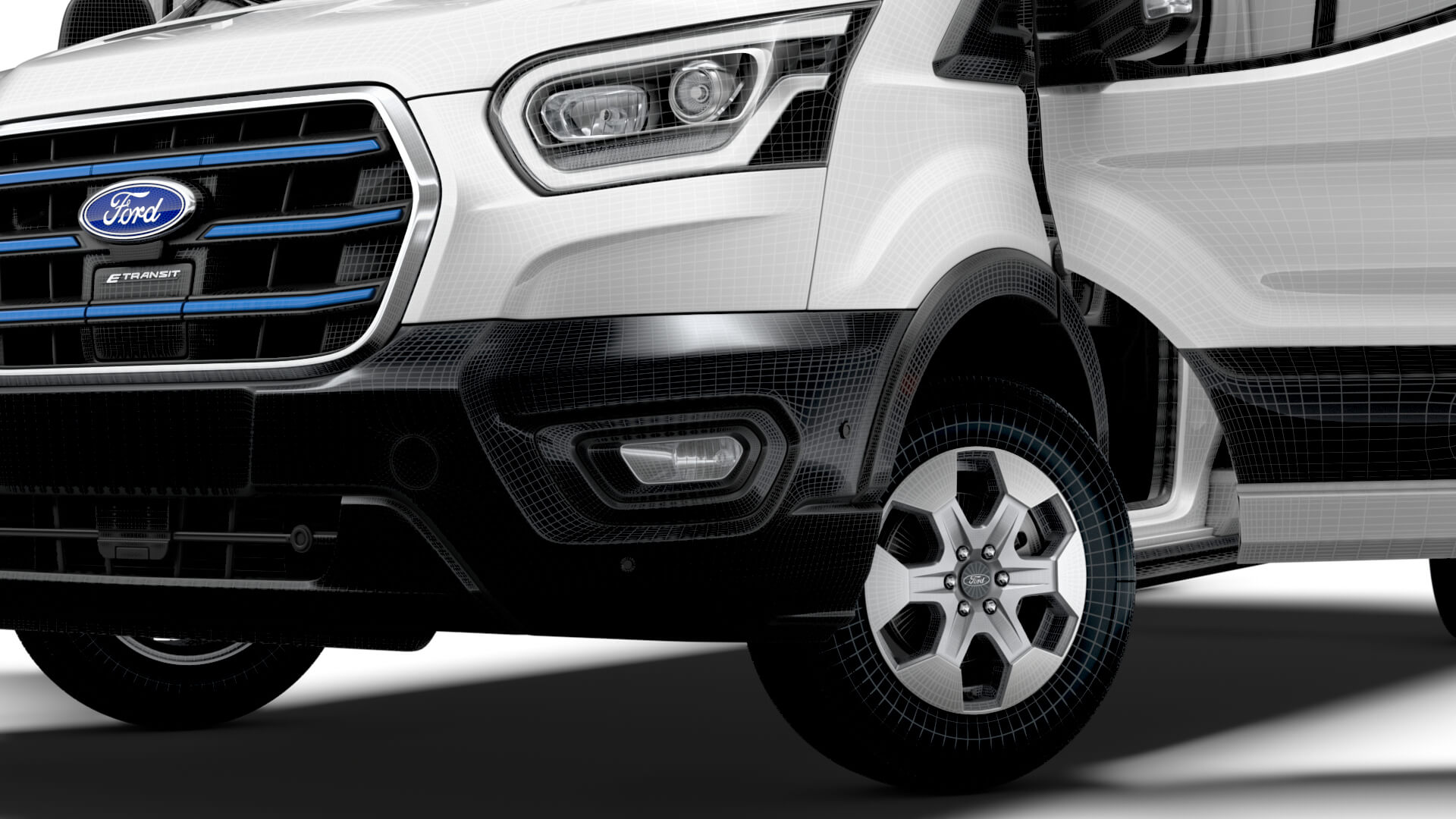 Ford E Transit Van L3H1 Hqinterior 2024 - 3D Model by Creator 3D