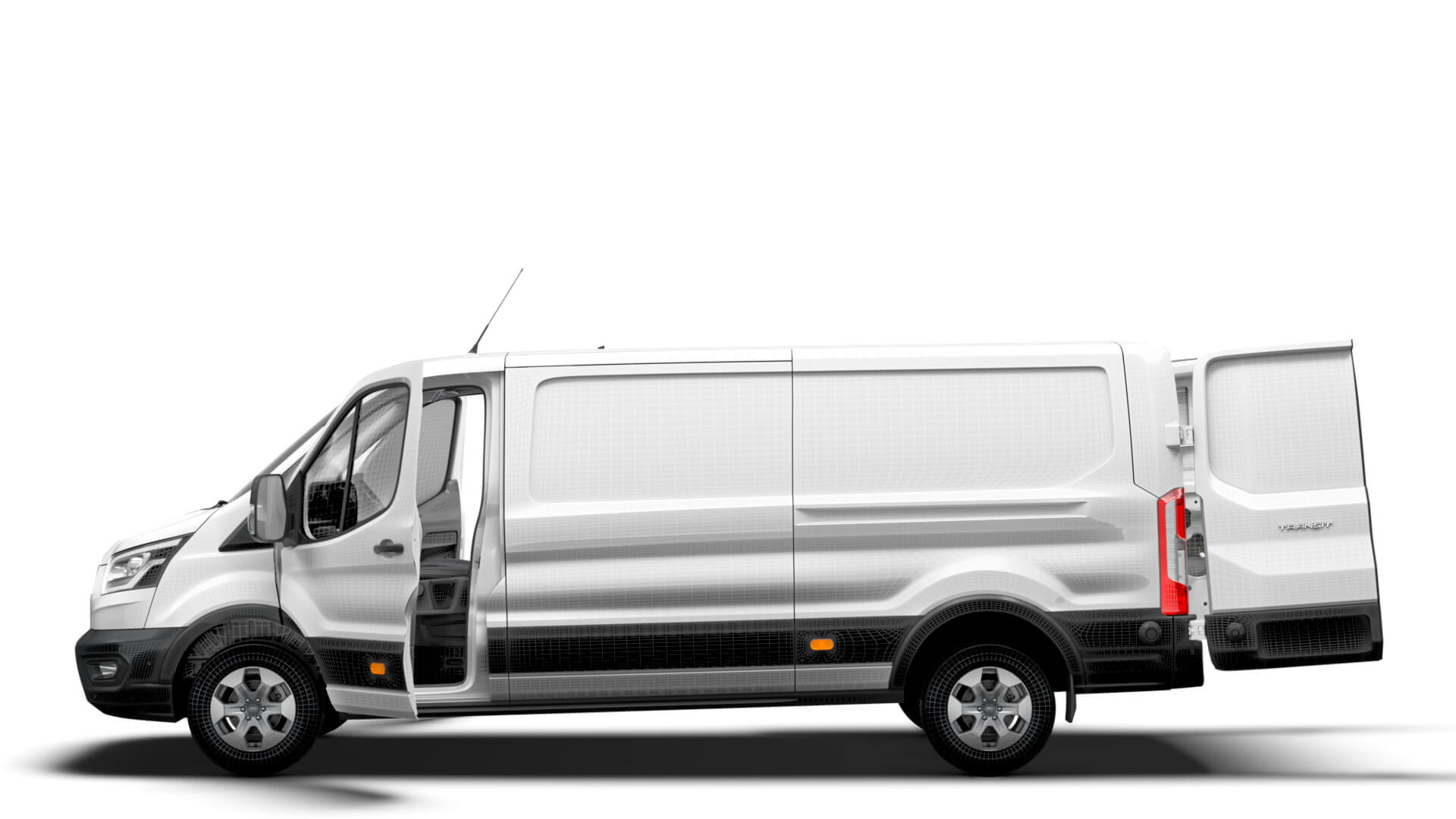 Ford E Transit Van L3H1 Hqinterior 2024 - 3D Model by Creator 3D