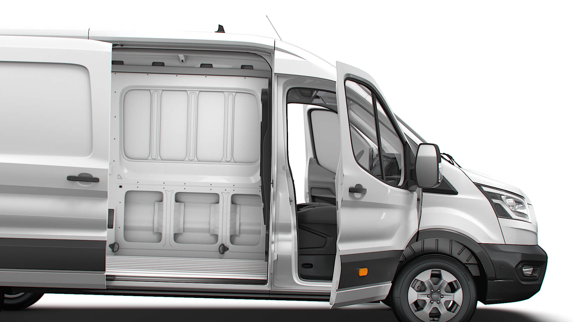 Ford E Transit Van L3H2 Hqinterior 2024 - 3D Model by Creator 3D