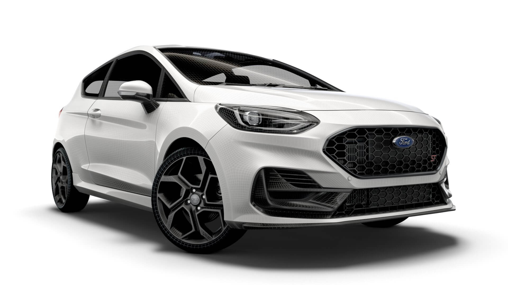 Ford Fiesta ST 3door 2022 - 3D Model by Creator 3D