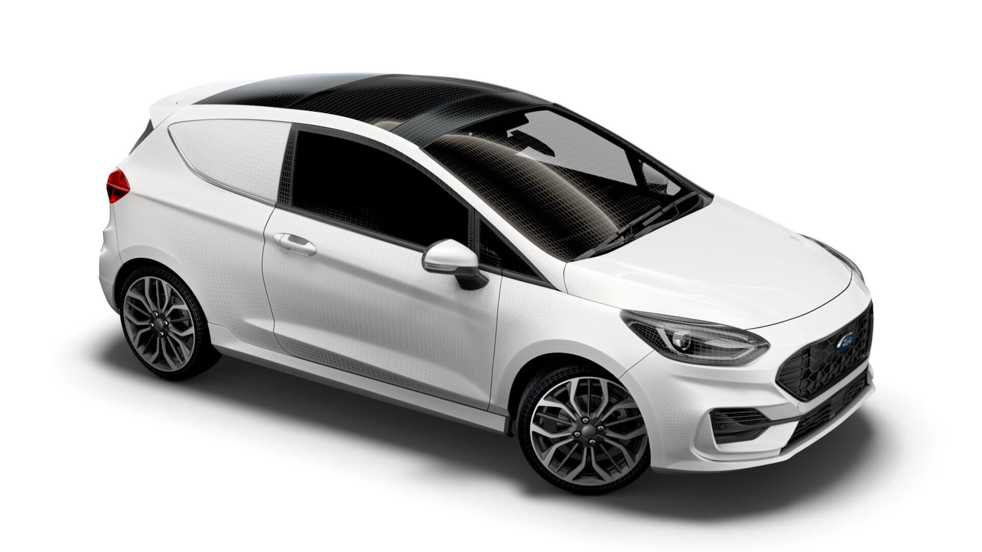 Ford Fiesta Van ST Line 2022 - 3D Model by Creator 3D