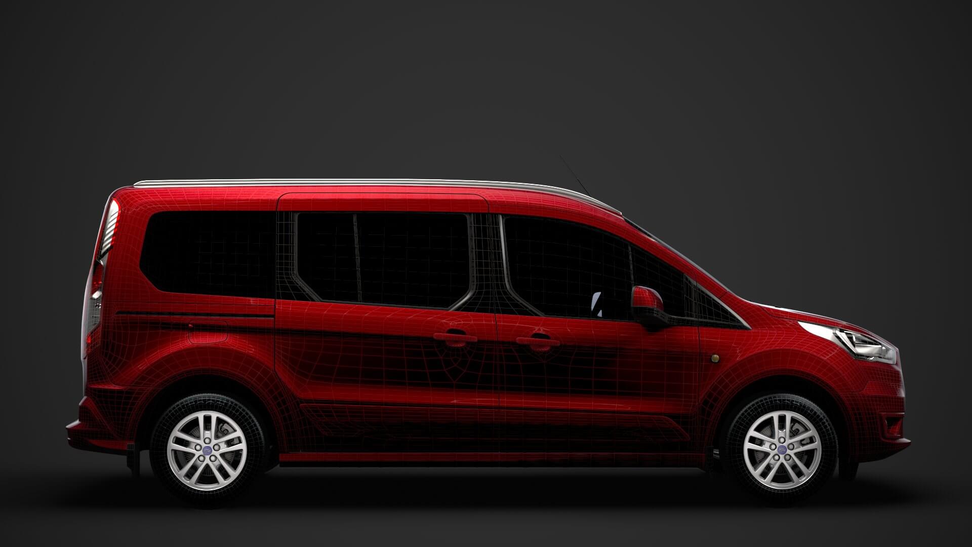 Ford Grand Tourneo Connect 2020 - 3D Model by Creator 3D