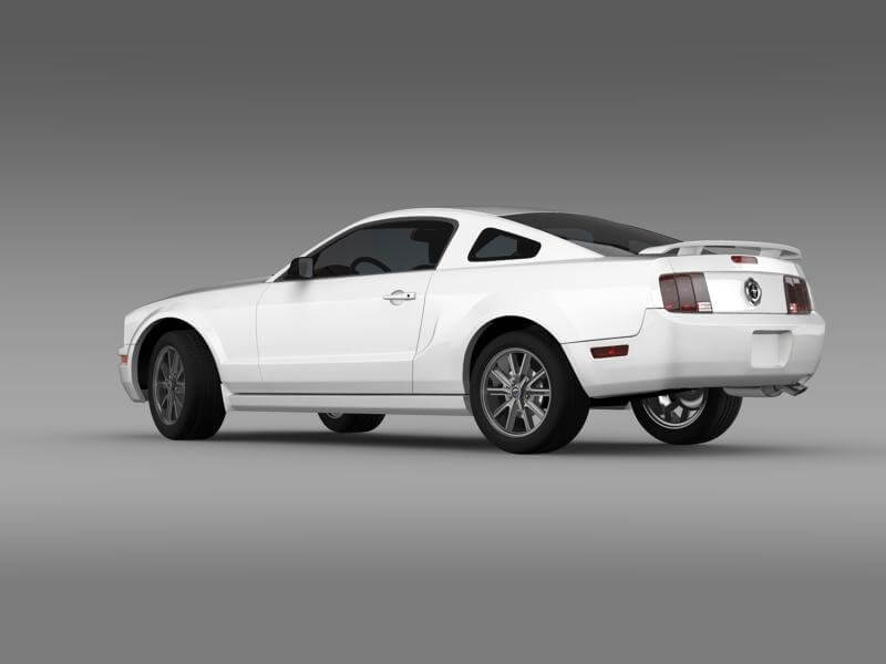Ford Mustang 2005 - 3D Model by Creator 3D