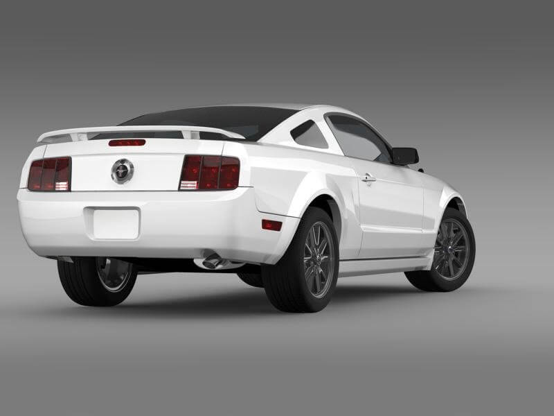 Ford Mustang 2005 - 3D Model by Creator 3D