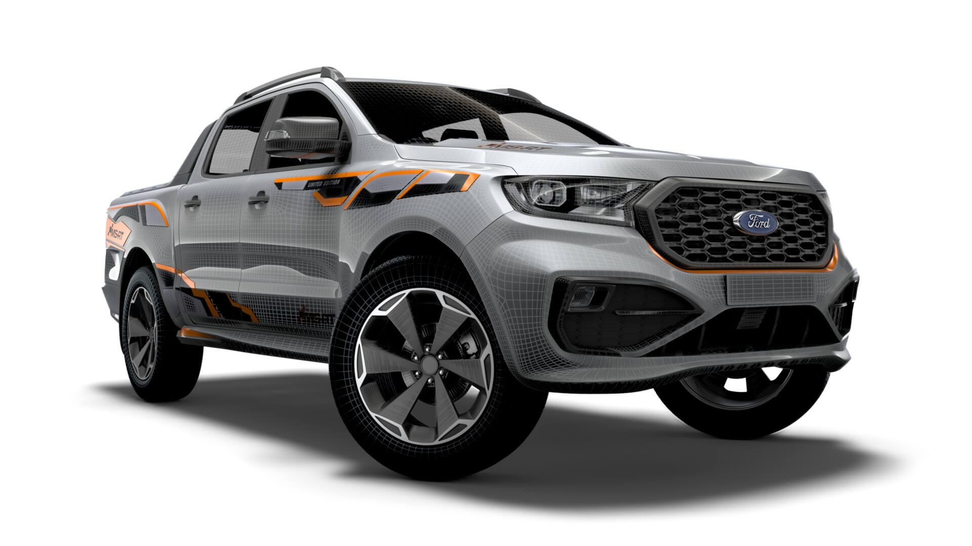 Ford Ranger MS RT Double Cab 2022 - 3D Model by Creator 3D