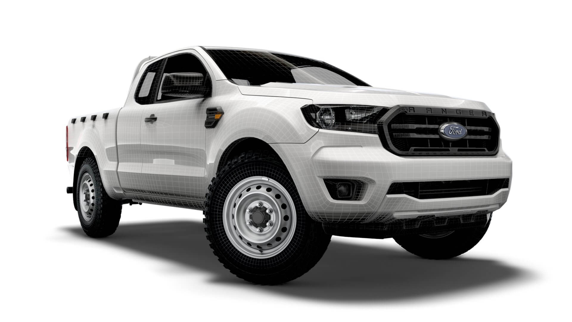 Ford Ranger SuperCab XL EUspec 2021 - 3D Model by Creator 3D