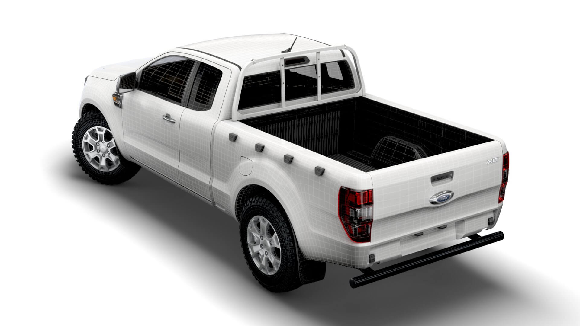Ford Ranger SuperCab XLT EUspec 2021 - 3D Model by Creator 3D