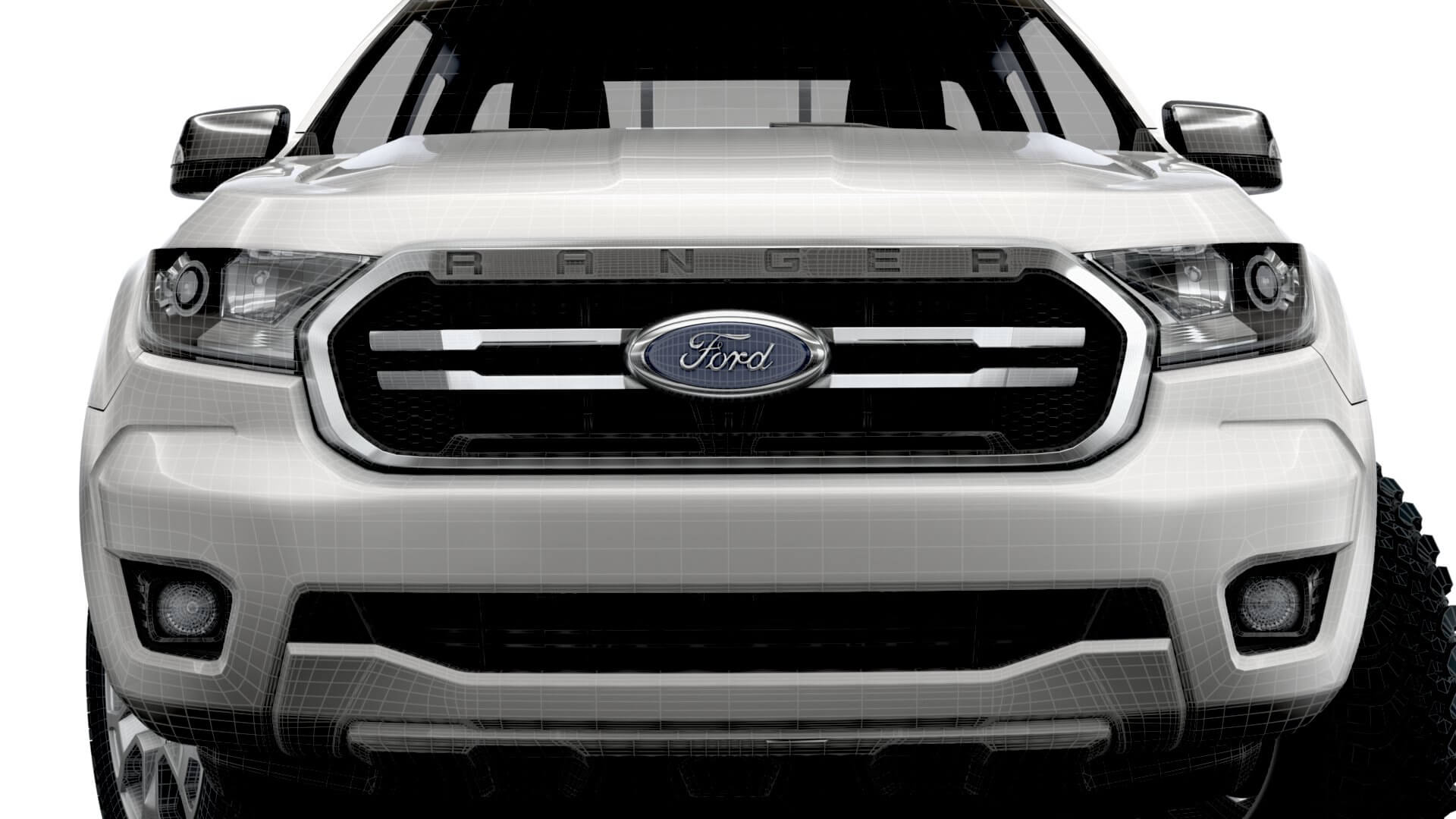 Ford Ranger SuperCab XLT EUspec 2021 - 3D Model by Creator 3D