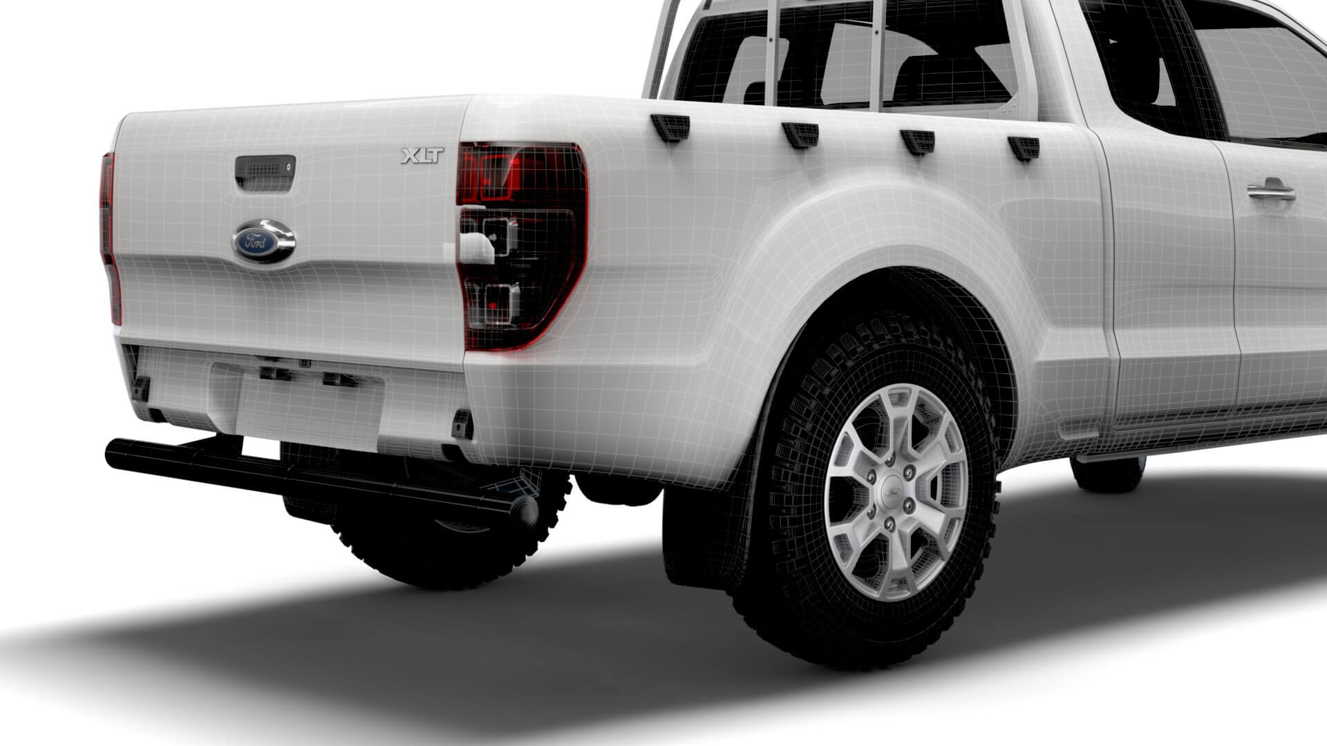Ford Ranger SuperCab XLT EUspec 2021 - 3D Model by Creator 3D