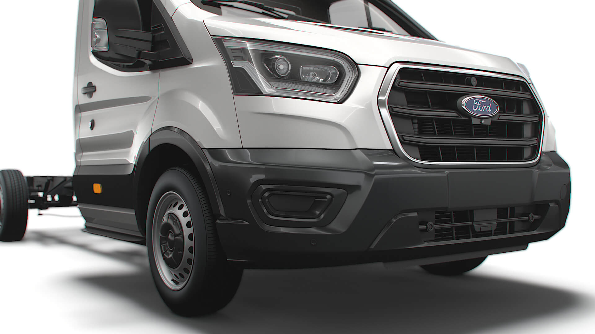 Ford Transit Chassis Single Cab L3 2022 - 3D Model by Creator 3D