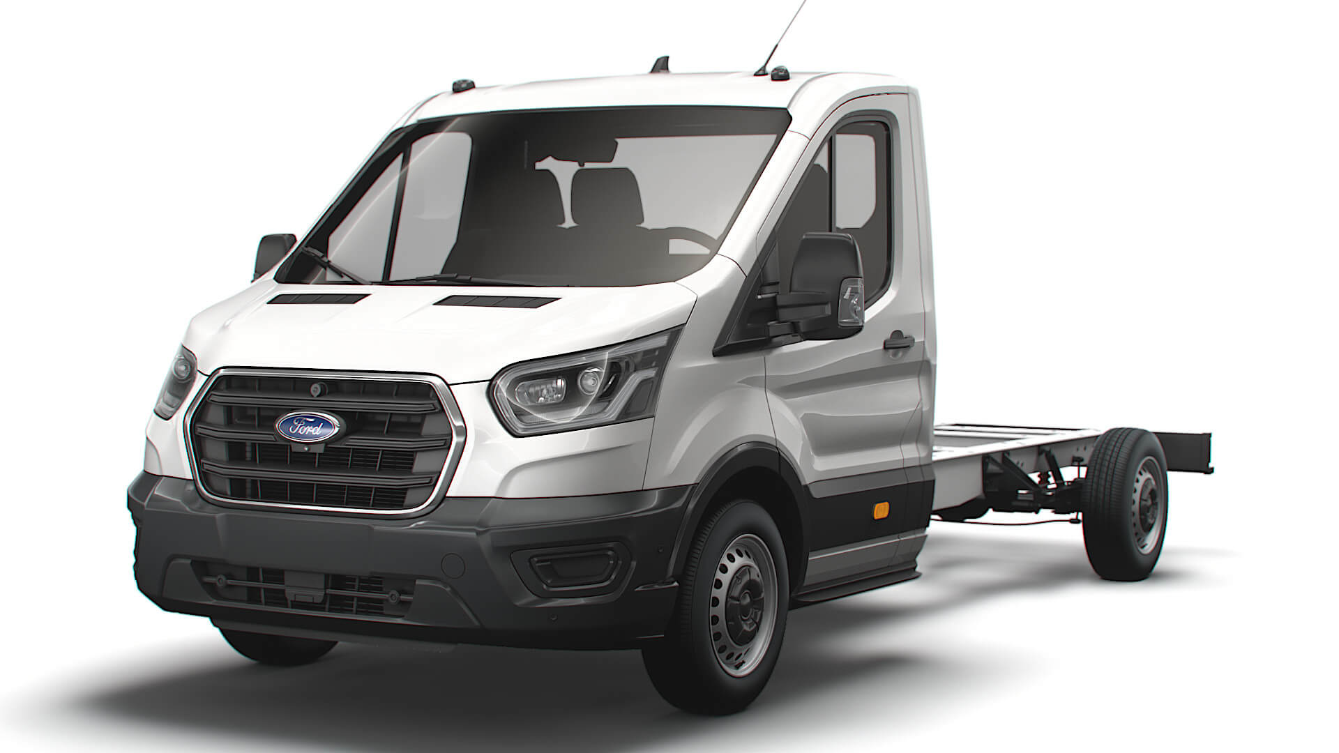 Ford Transit Chassis Single Cab L3 2022 - 3D Model by Creator 3D