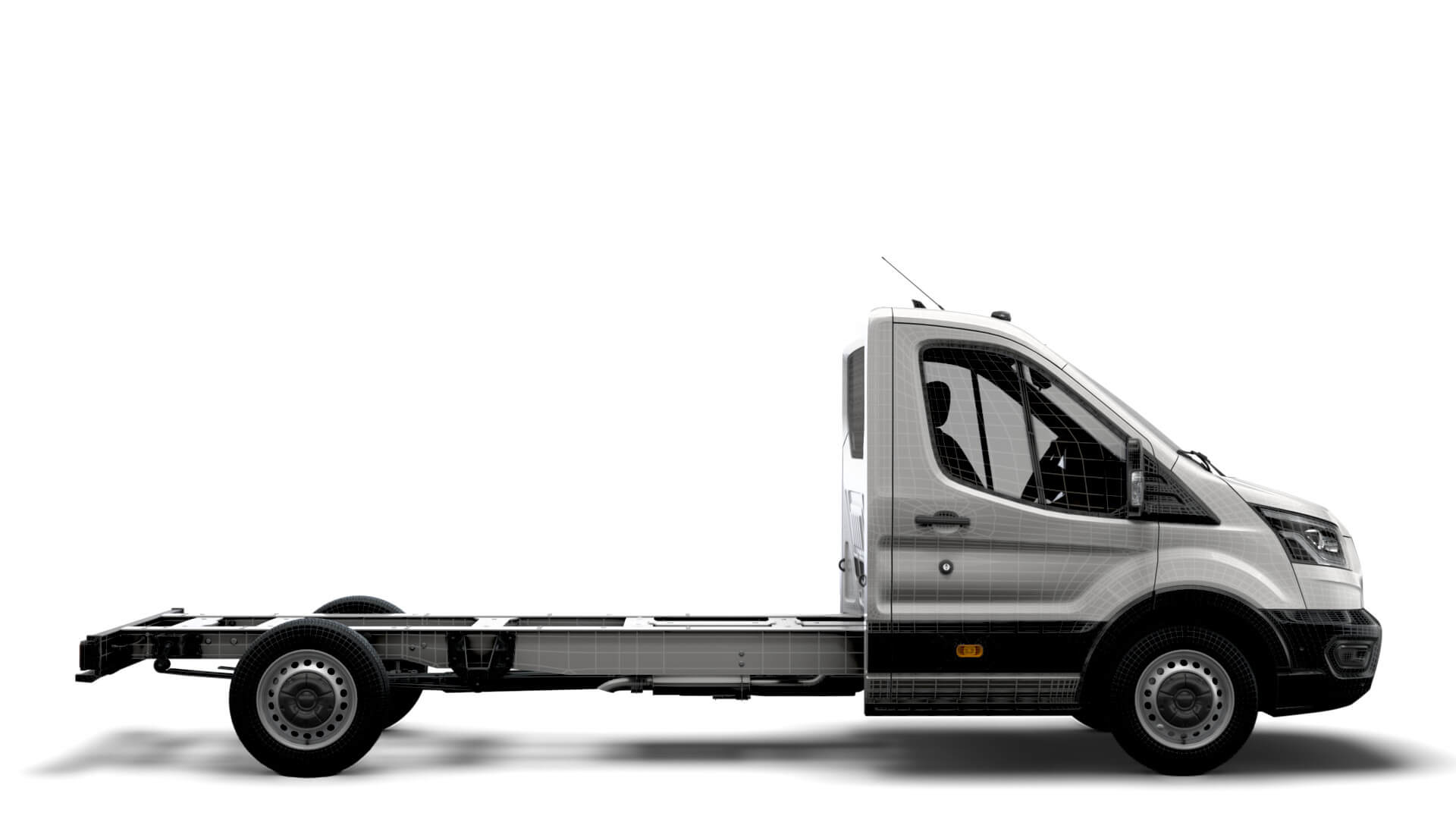 Ford Transit Chassis Single Cab L3 2022 - 3D Model by Creator 3D