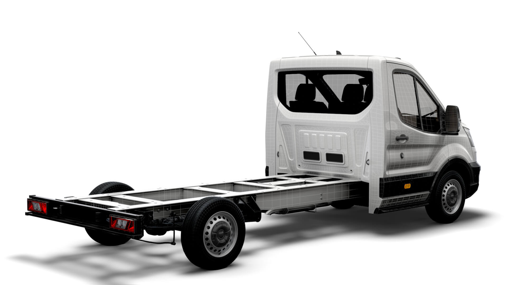 Ford Transit Chassis Single Cab L3 2022 - 3D Model by Creator 3D