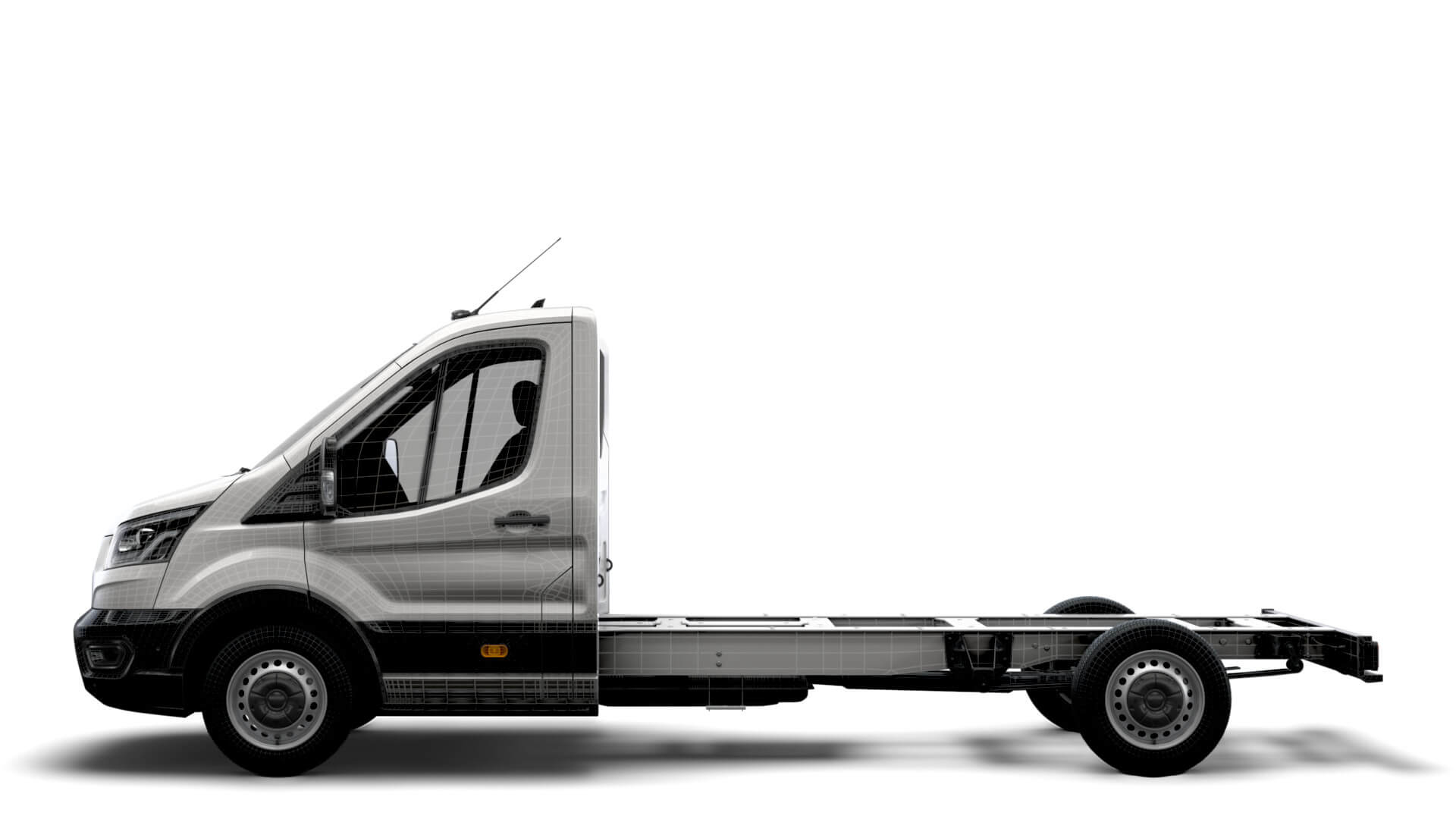 Ford Transit Chassis Single Cab L3 2022 - 3D Model by Creator 3D