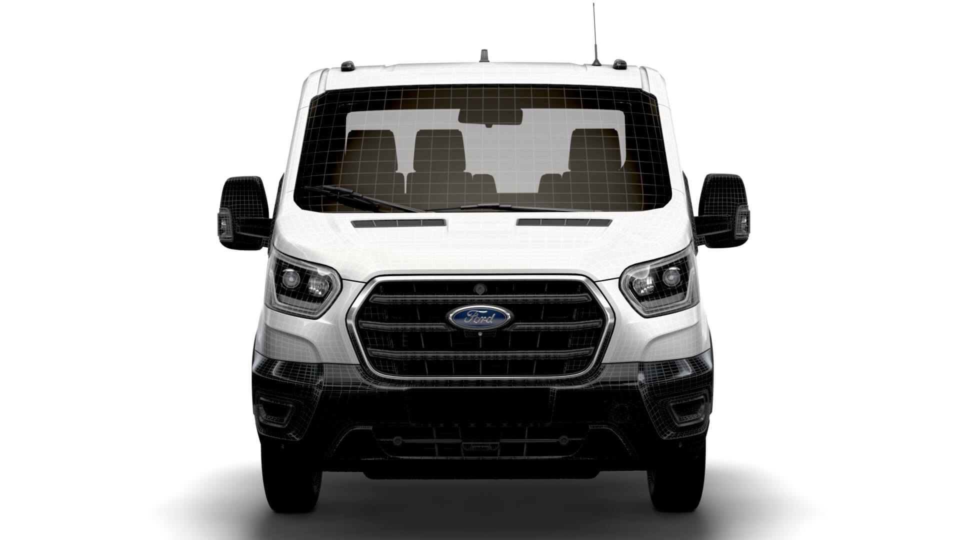 Ford Transit Chassis Single Cab L3 2022 - 3D Model by Creator 3D