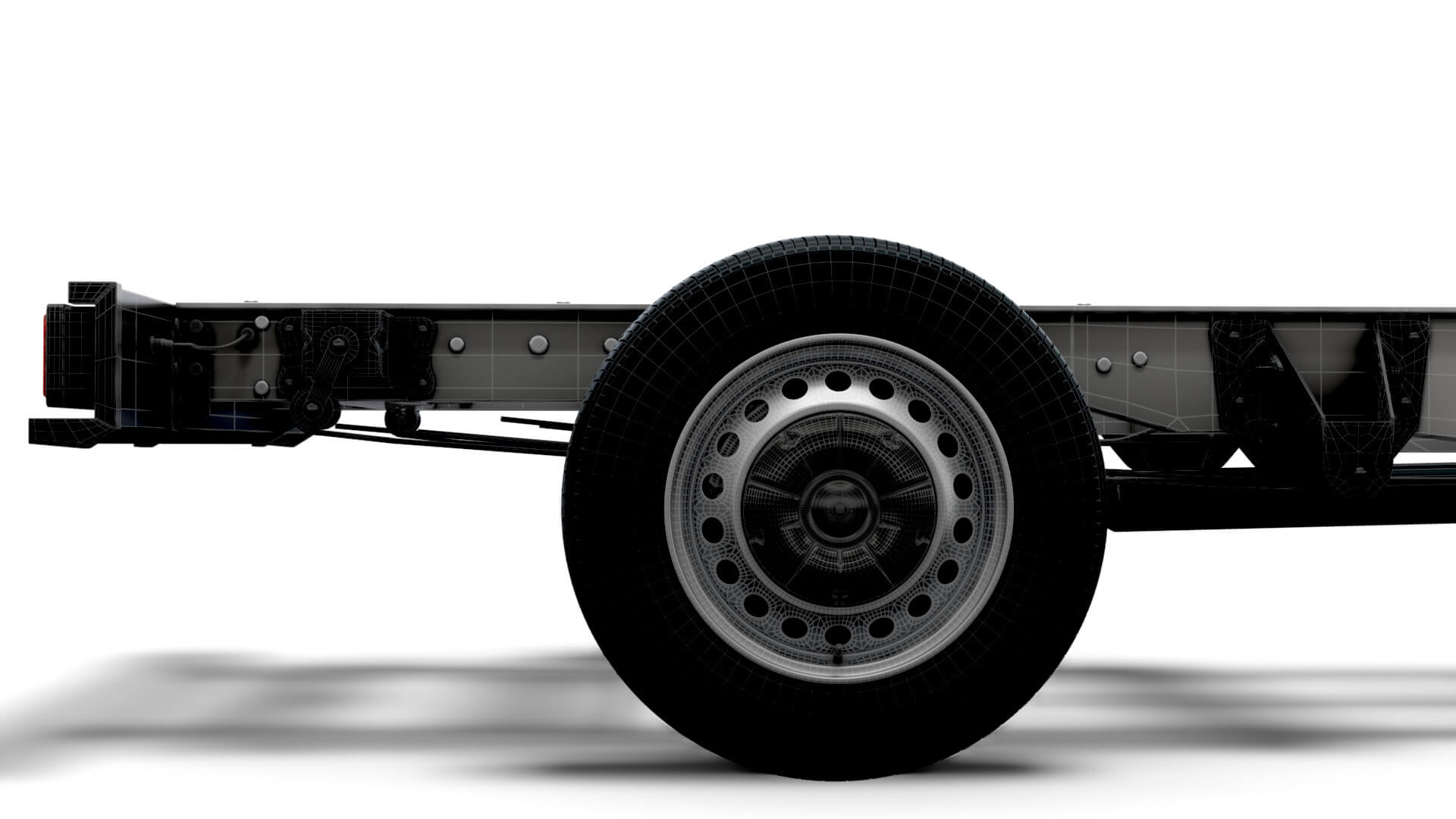 Ford Transit Chassis Single Cab L3 2022 - 3D Model by Creator 3D