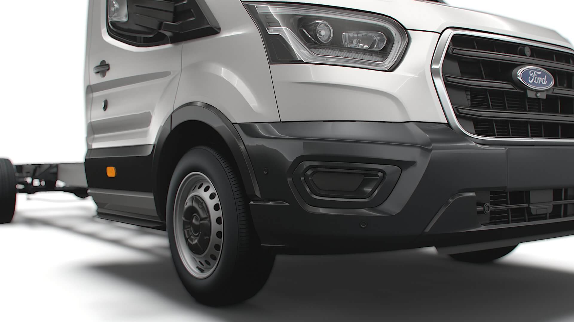 Ford Transit Chassis Single Cab L5 2022 - 3D Model by Creator 3D