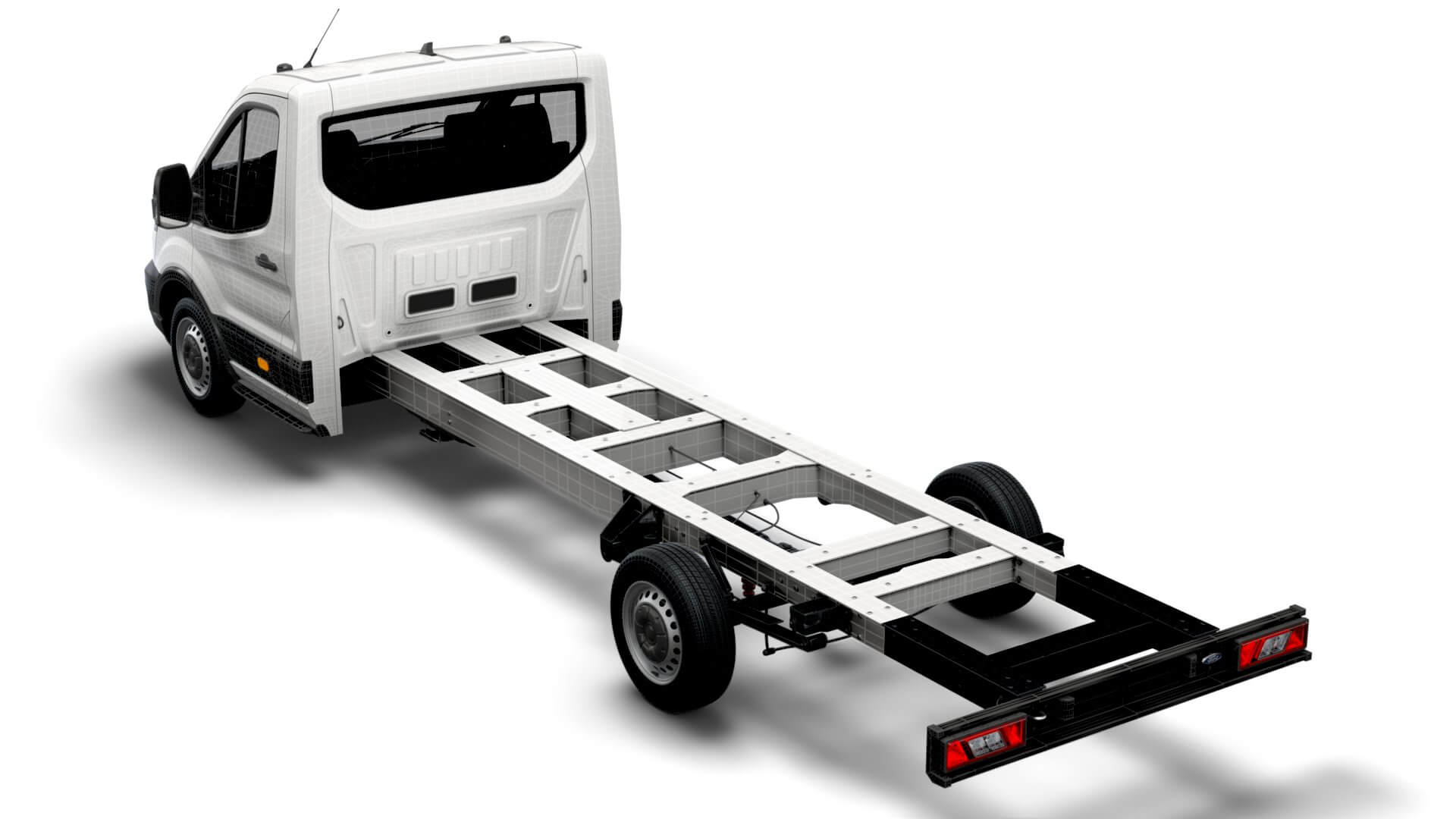 Ford Transit Chassis Single Cab L5 2022 - 3D Model by Creator 3D