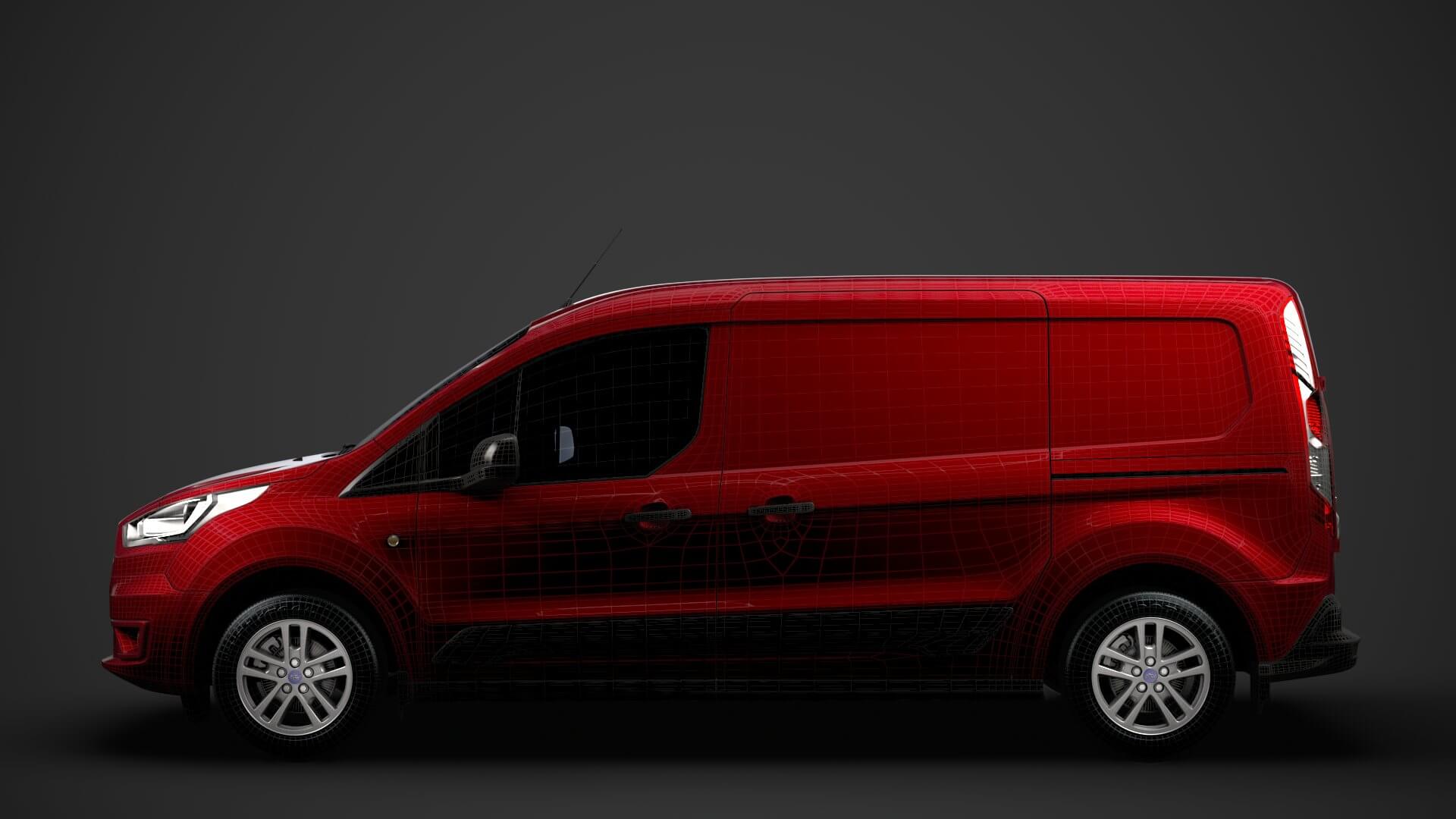 Ford Transit Connect LWB 2020 - 3D Model by Creator 3D