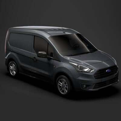 Ford Transit Connect SWB 2020 - 3D Model by Creator 3D