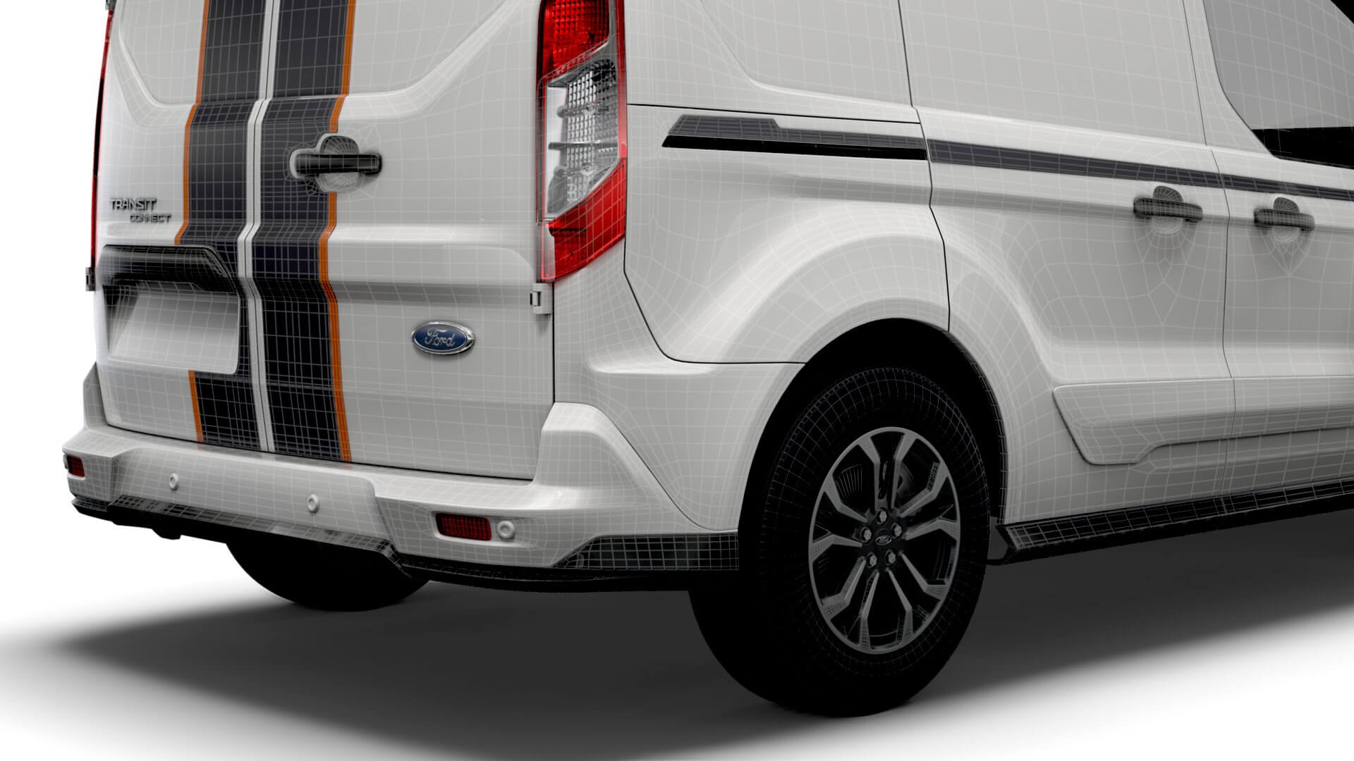 Ford Transit Connect Van SWB Active 2021 - 3D Model by Creator 3D